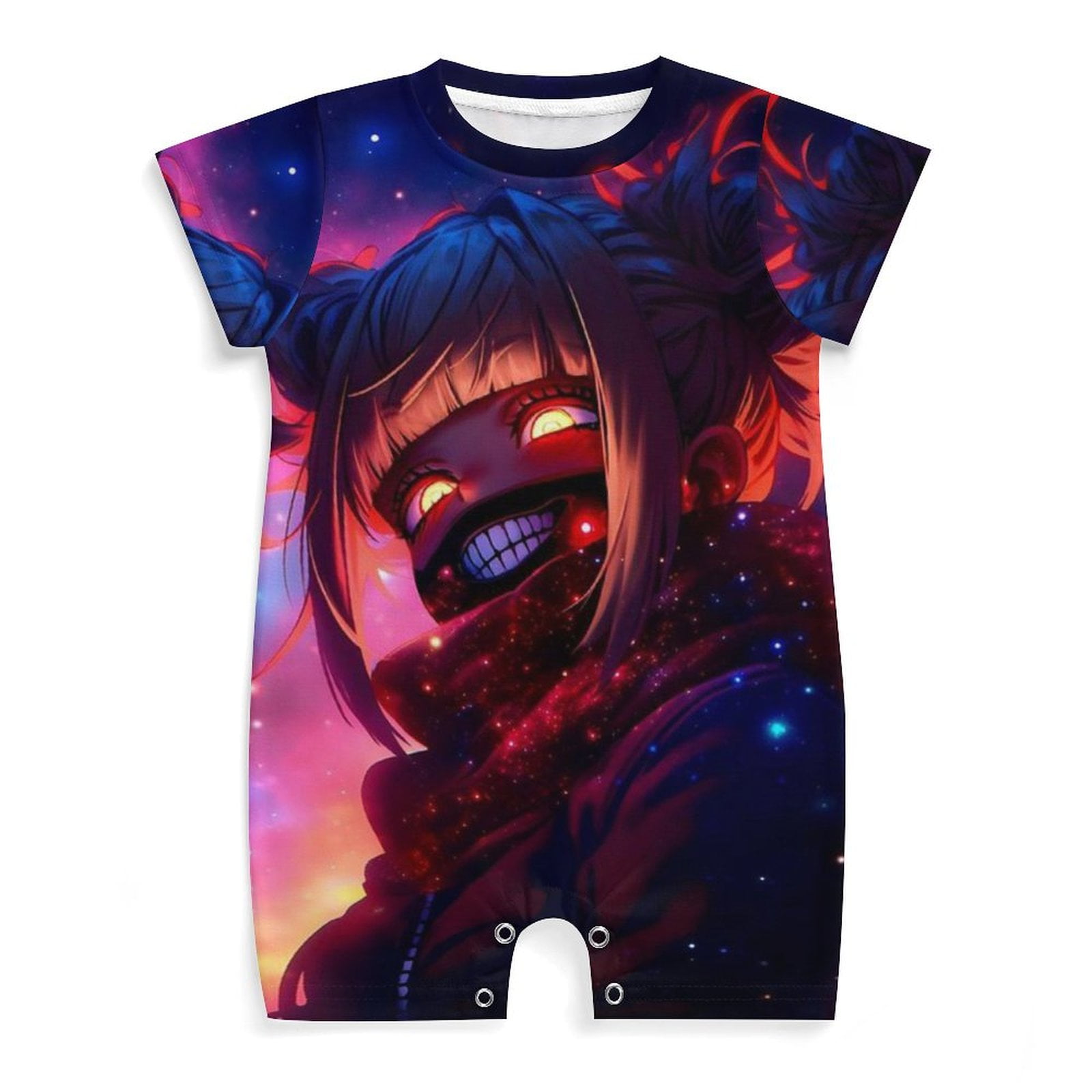 Himiko Toga Baby Romper Short Sleeve Bodysuits Soft Rompers Summer ...