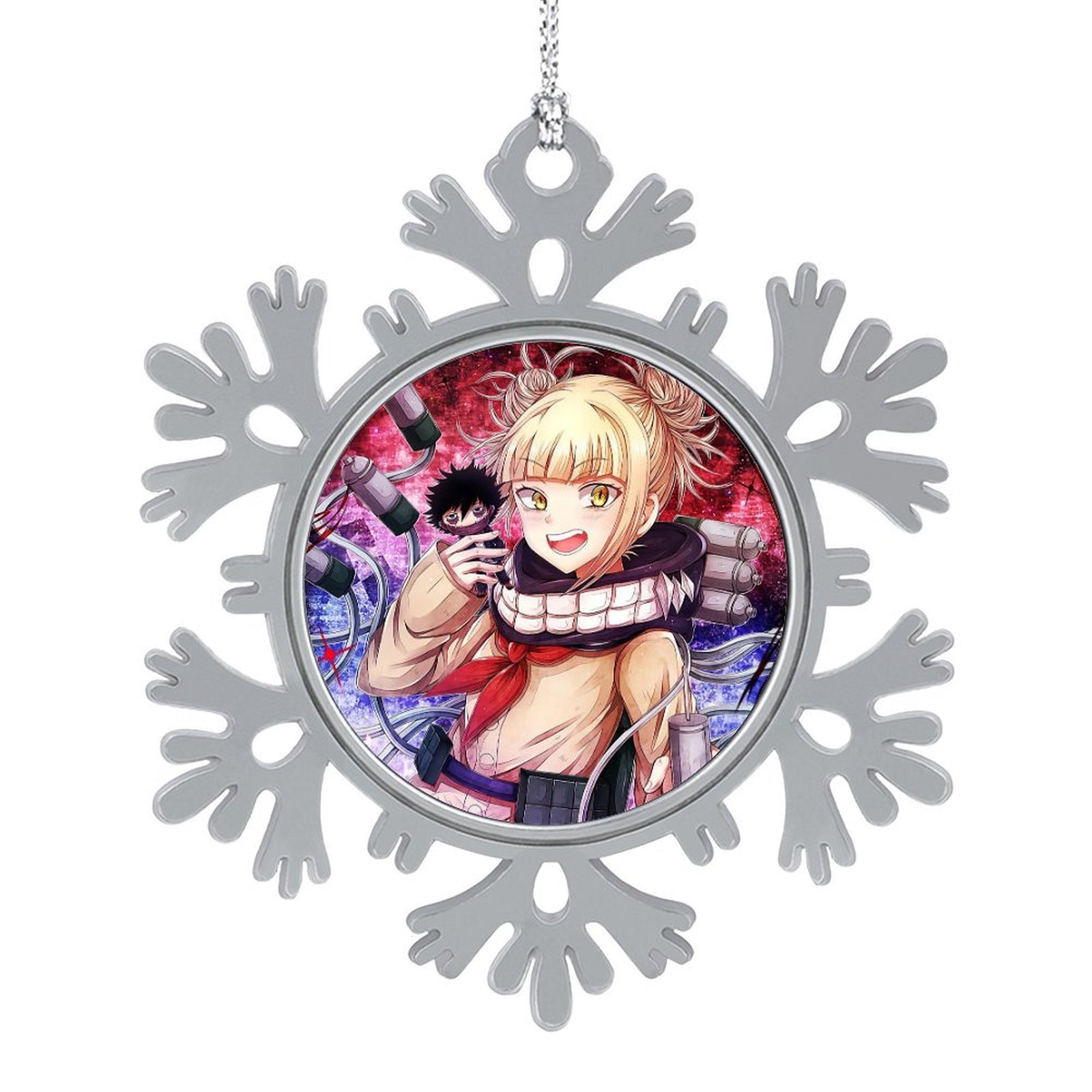 Himiko Toga Christmas Ornaments Snowflakes Decorations - Christmas Tree ...