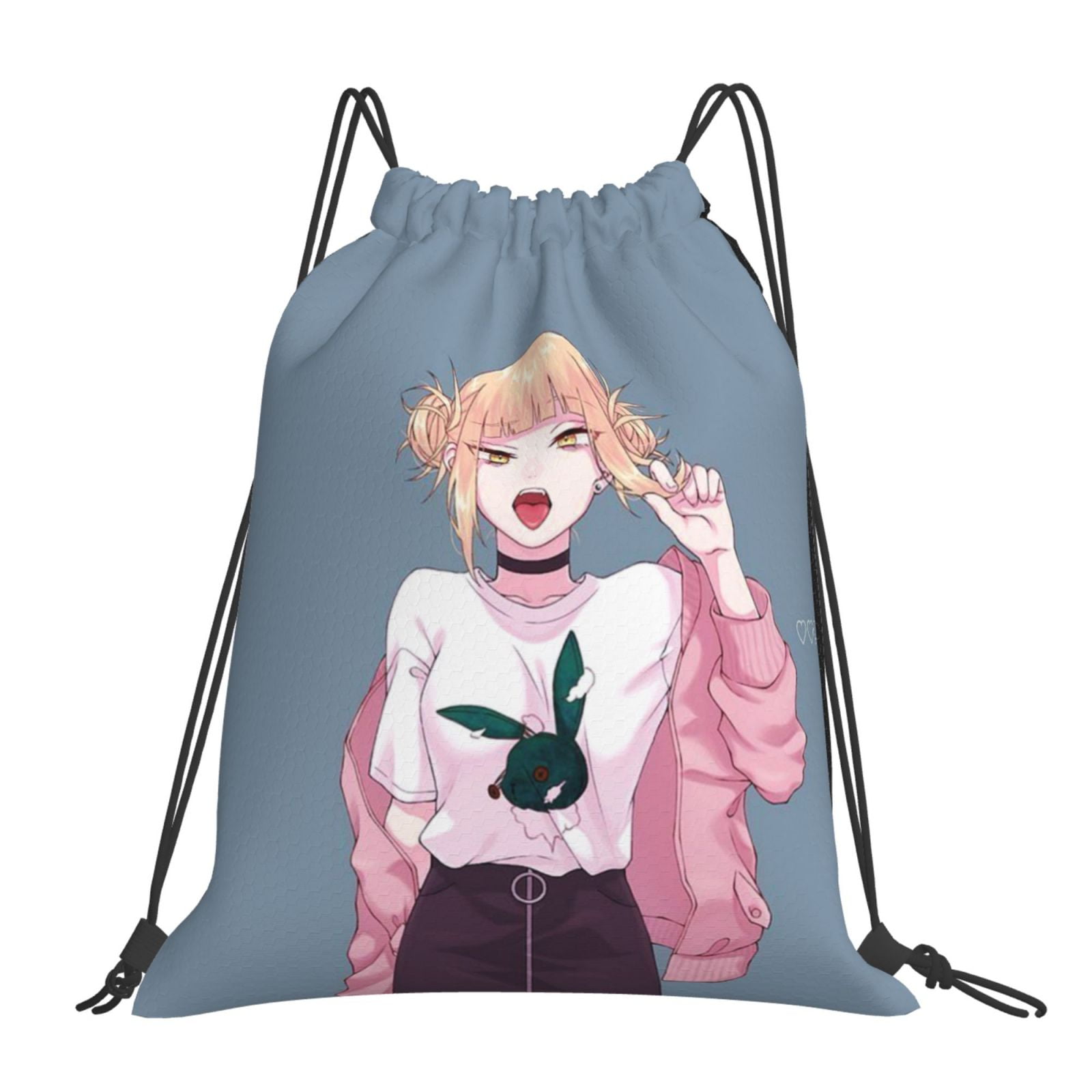 Himiko Toga Drawstring Backpack Sport Gym Bag For Yoga Swimming Gymsack ...