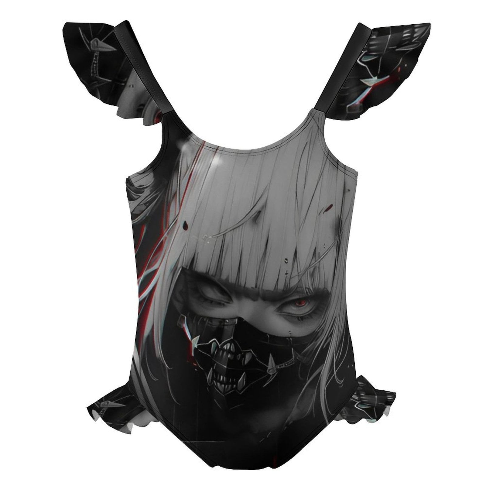 Himiko Toga Girls Swimsuit Ruffle One-piece Beachwear Kids Cute ...