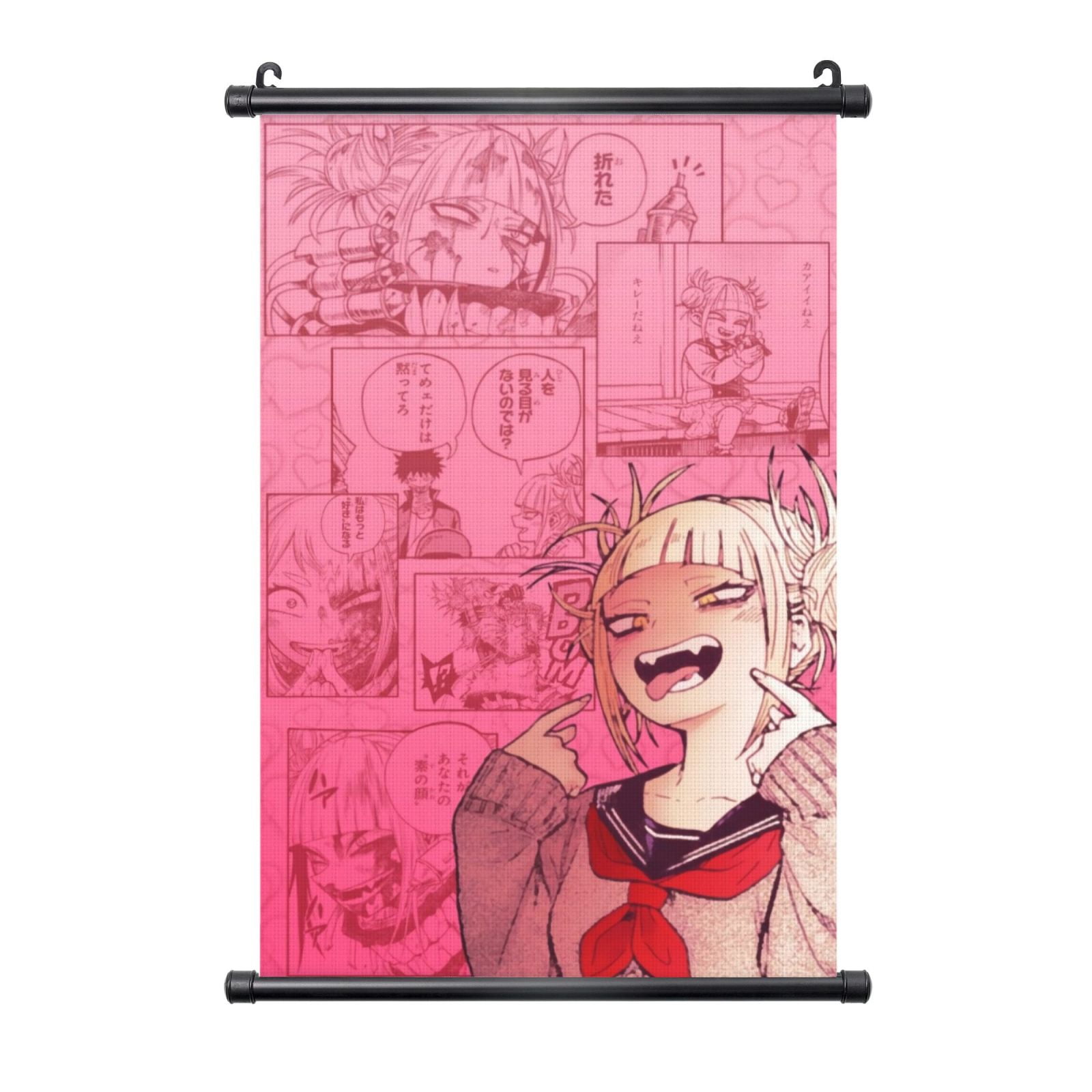 Himiko Toga Hanging Poster, Black Plastic Shaft Wall Hanging Posters ...