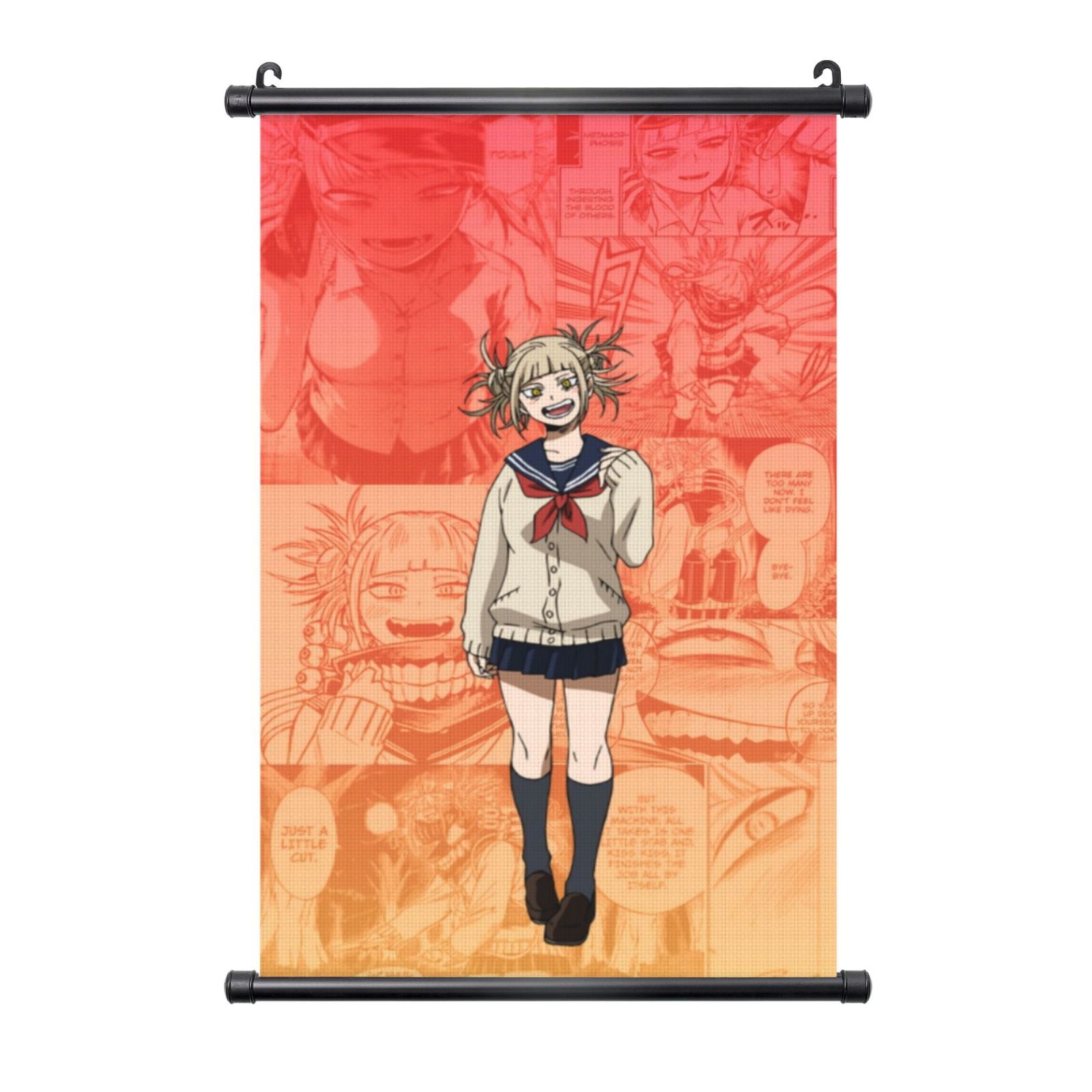 Himiko Toga Hanging Poster, Black Plastic Shaft Wall Hanging Posters ...