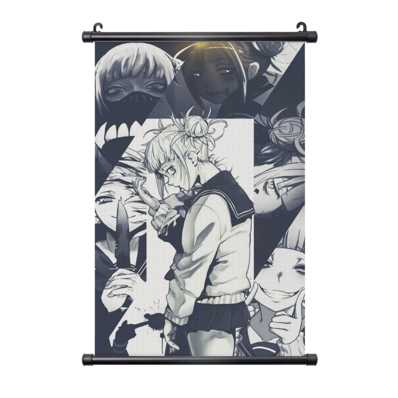 Himiko Toga Hanging Poster, Black Plastic Shaft Wall Hanging Posters ...