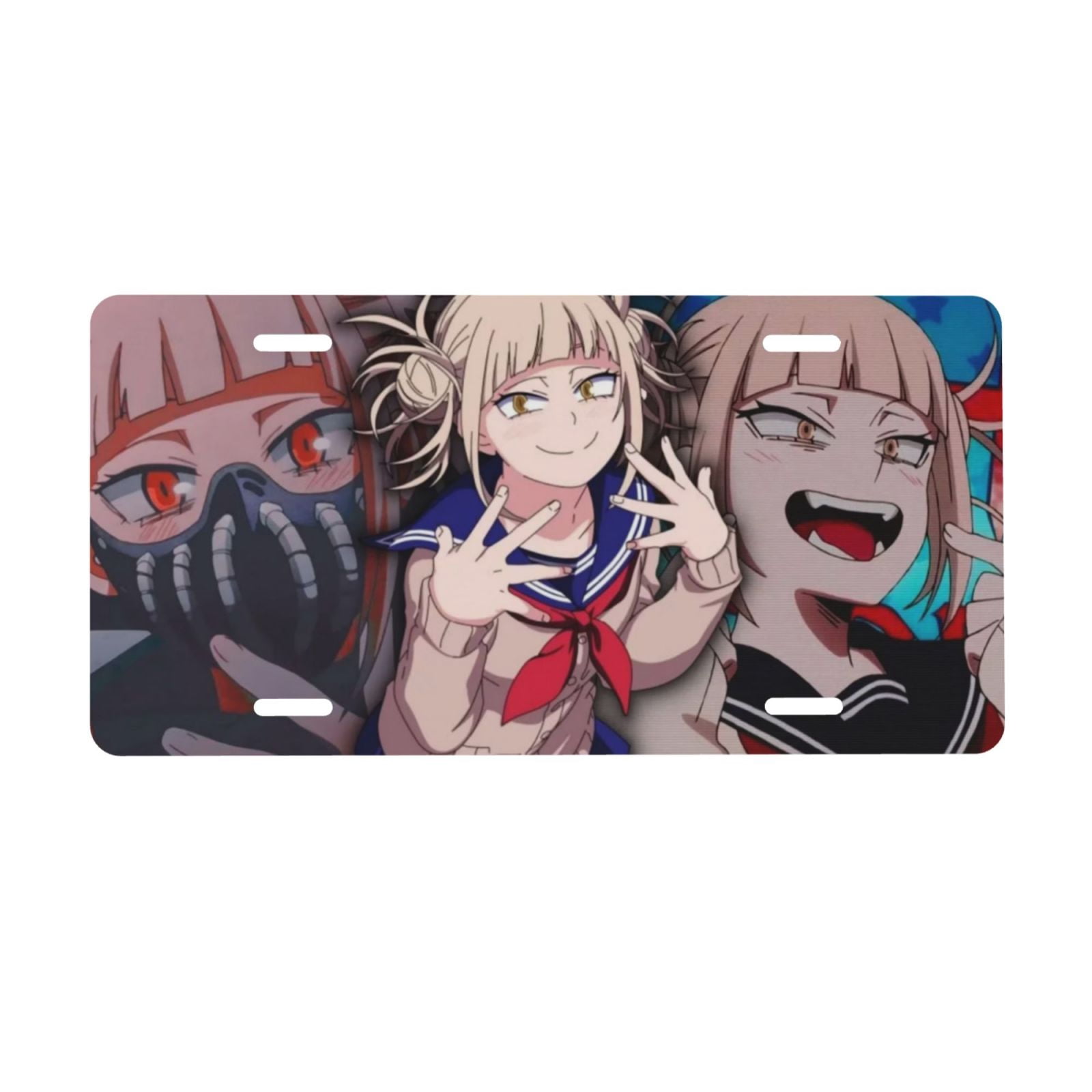 Himiko Toga My Hero Academia License Plate Cover Aluminum Novelty ...