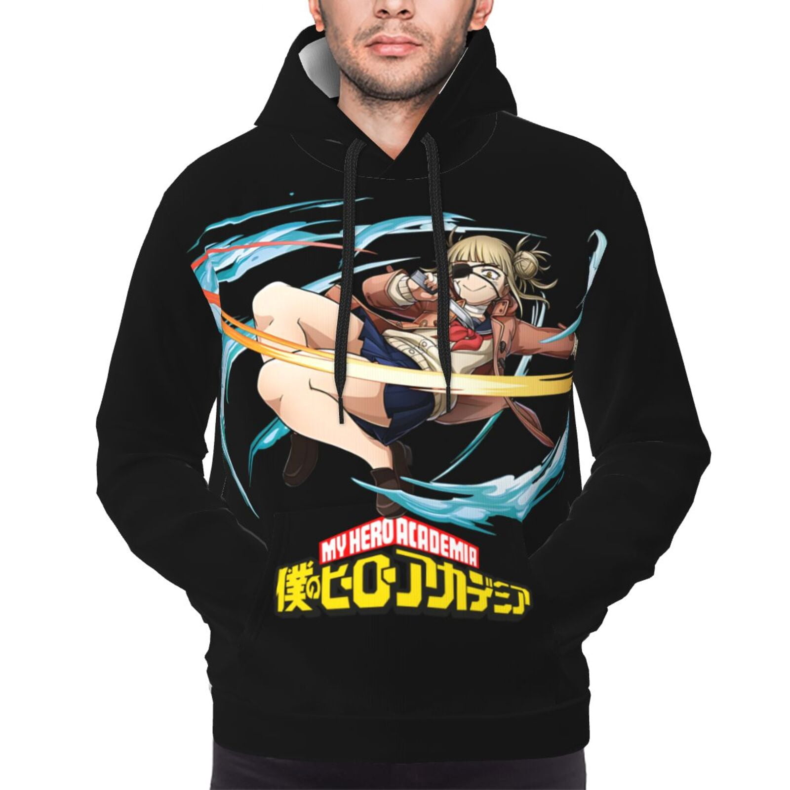 Himiko Toga Hoodies For Men Hoodie Pullover Long Sleeve Hooded ...