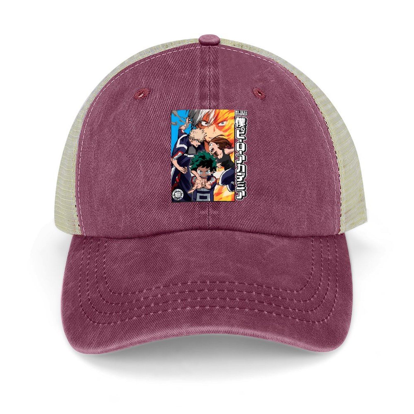 Himiko_Toga Japanese Anime My Hero Academia Spunky Wine Red Hat ...