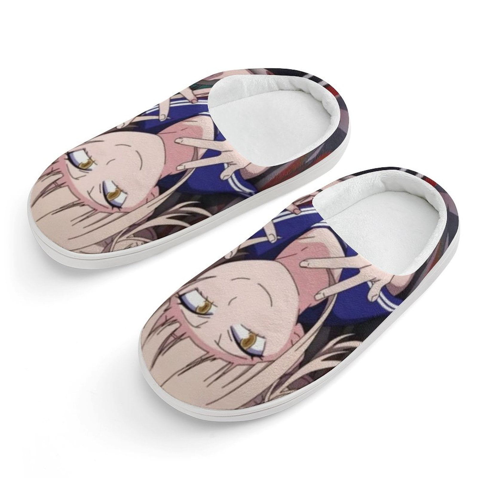 Himiko Toga My Hero Academia Kid's Cotton Slippers Winter Warm Soft ...