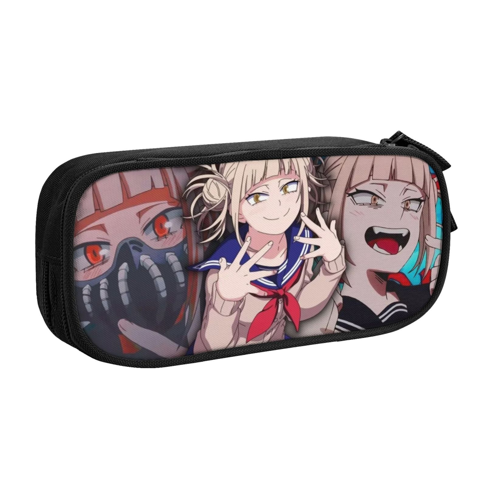 Himiko Toga My Hero Academia Pencilcase Large Capacity Pencase Double ...