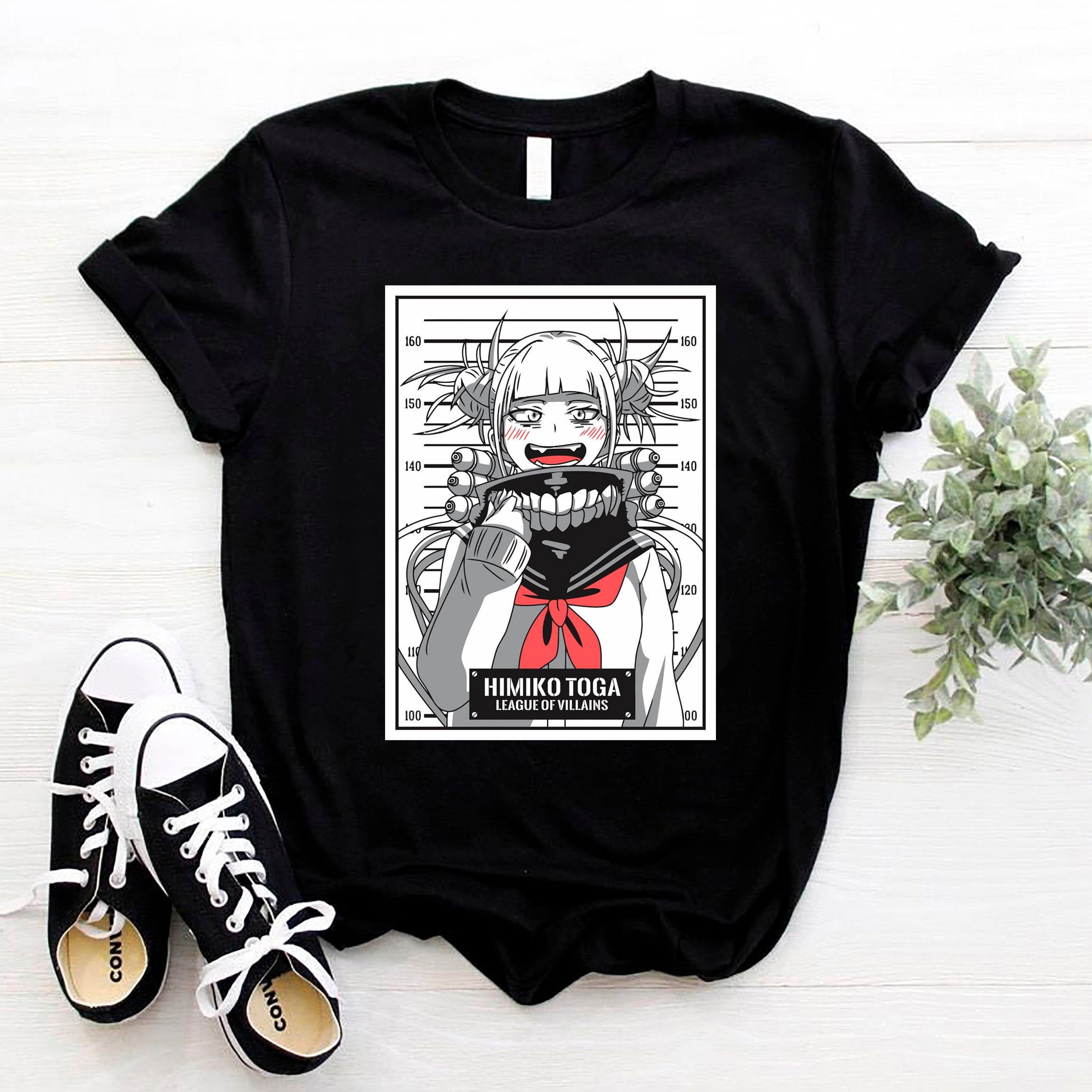 Himiko Toga Shirt, My Hero Academia Anime Shirt, Boku no Hero Manga ...