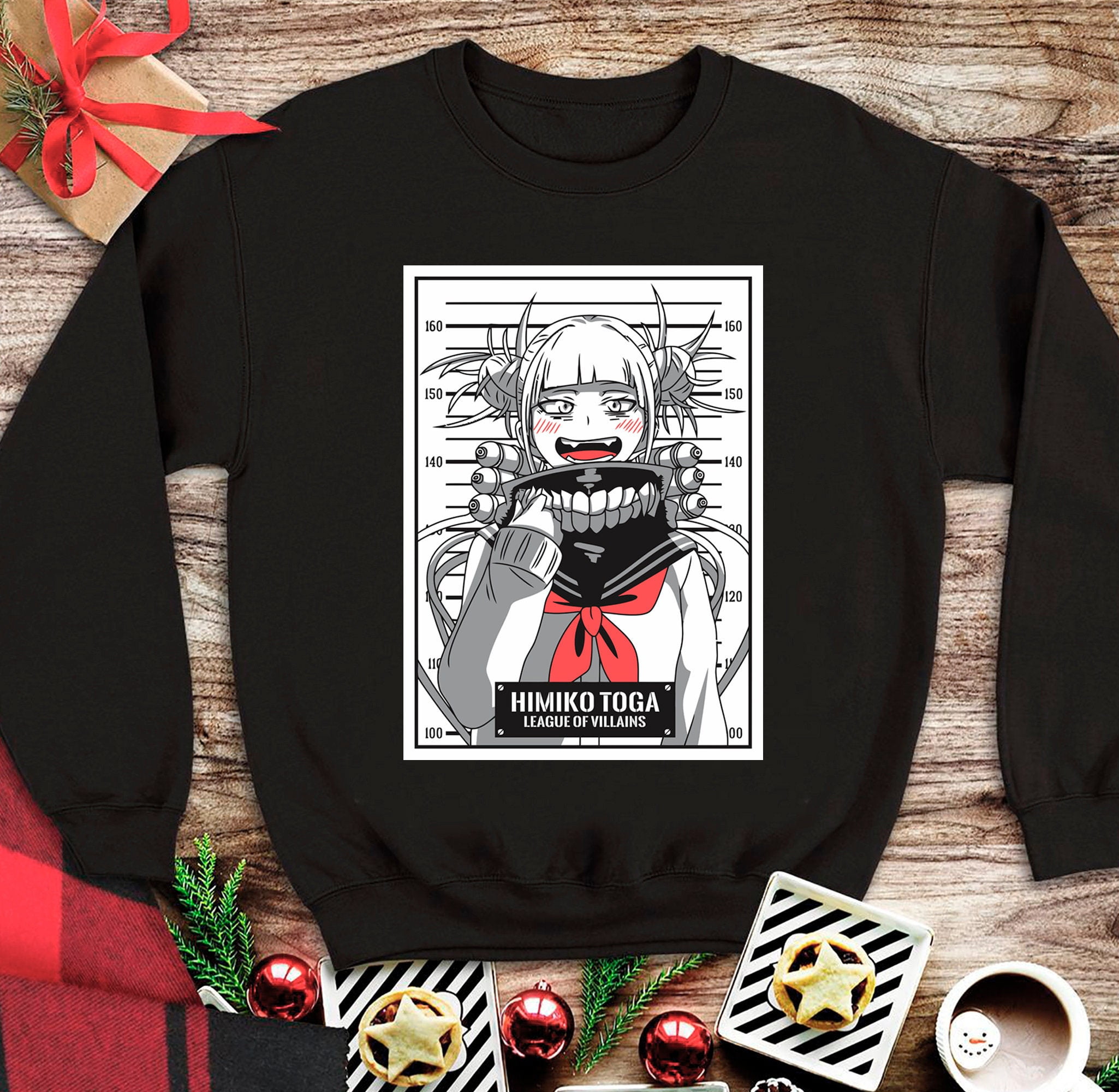 Himiko Toga Sweatshirt, My Hero Academia Anime Sweater, Boku no Hero ...