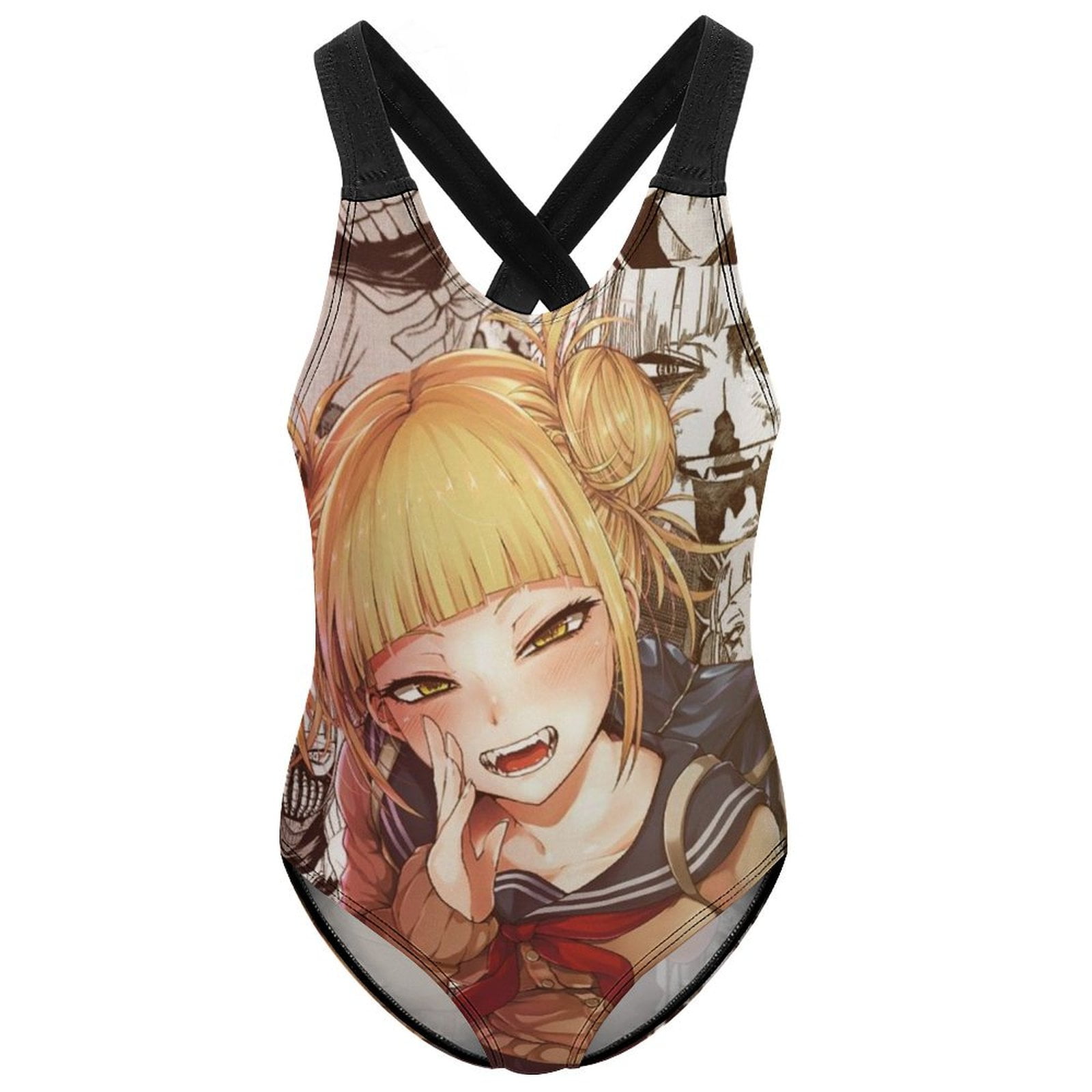 Himiko Toga Swimwear Kids' One-Piece Swimsuit Quick-Dry Cute Printed ...