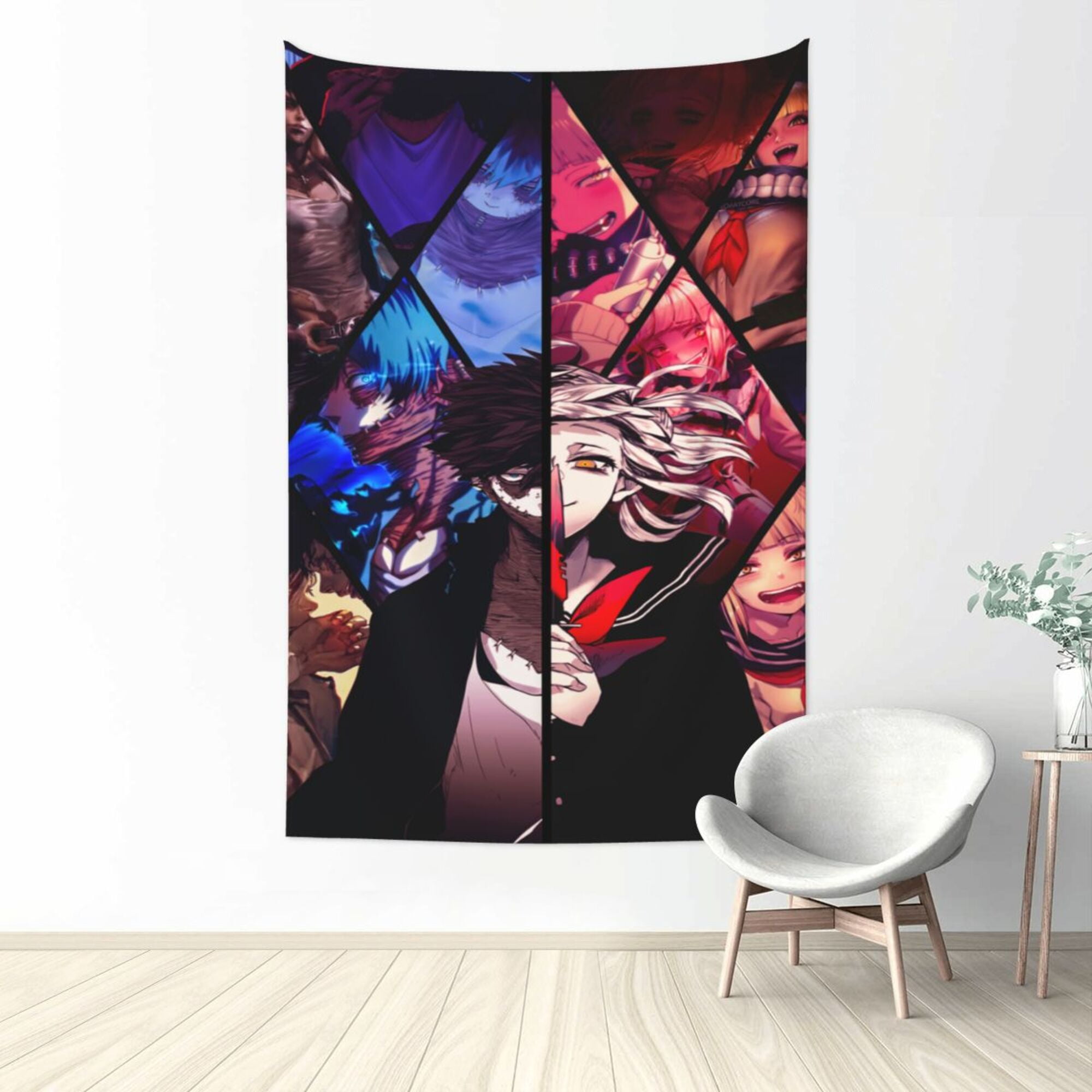 Himiko Toga Tapestry Wall Hanging College Dorm Backdrop Aesthetic Wall ...