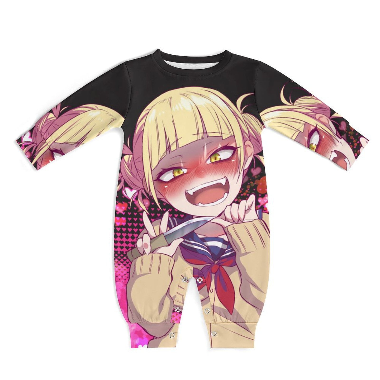 Himiko Toga Unisex Baby Boy Girl Rompers Long Sleeve Infant Jumpsuits ...