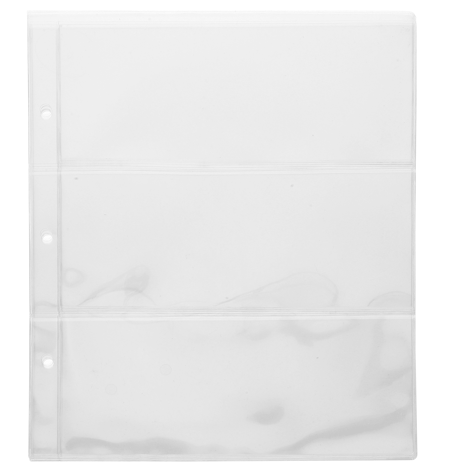 Himition 1 Bag of Transparent Bill Money Bags Banknotes Holders ...