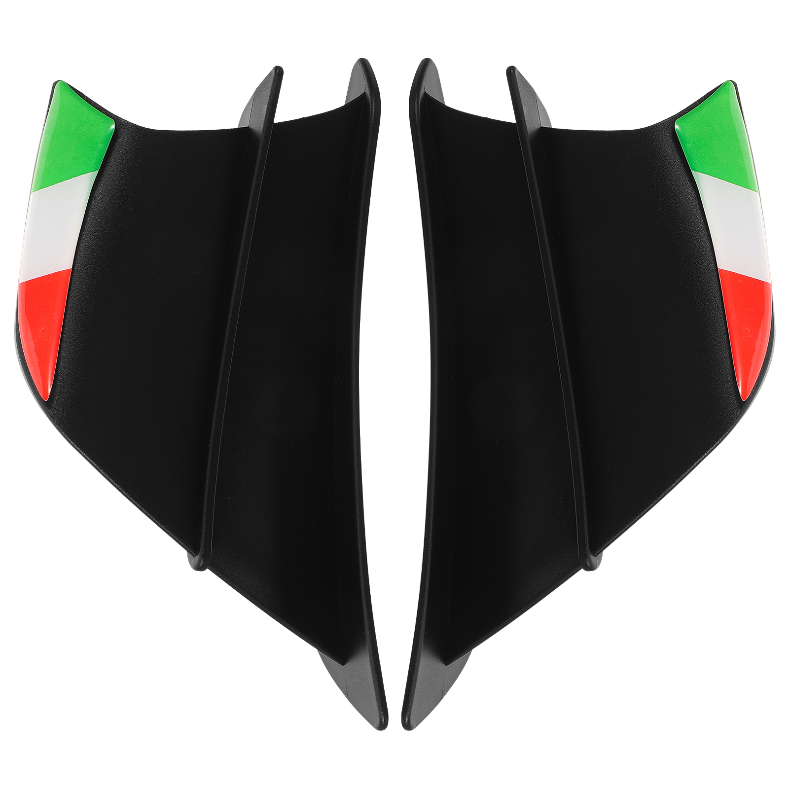 Himition 1 Pair Motorbike Winglet Styling Winglet Motorcycle Fairing ...