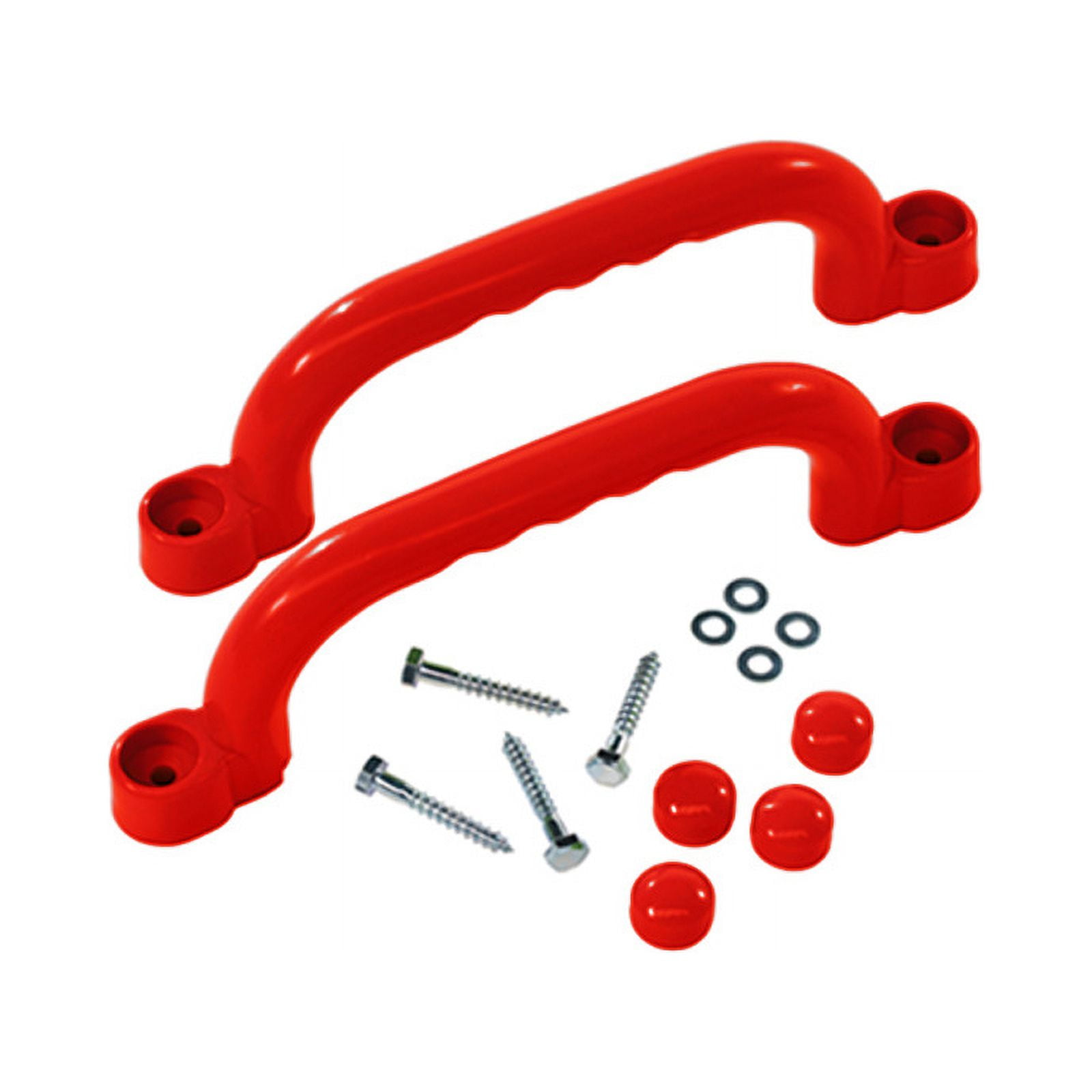 Himition 1 Pair Playground Safety Handles Outdoor Green Grab Handle ...