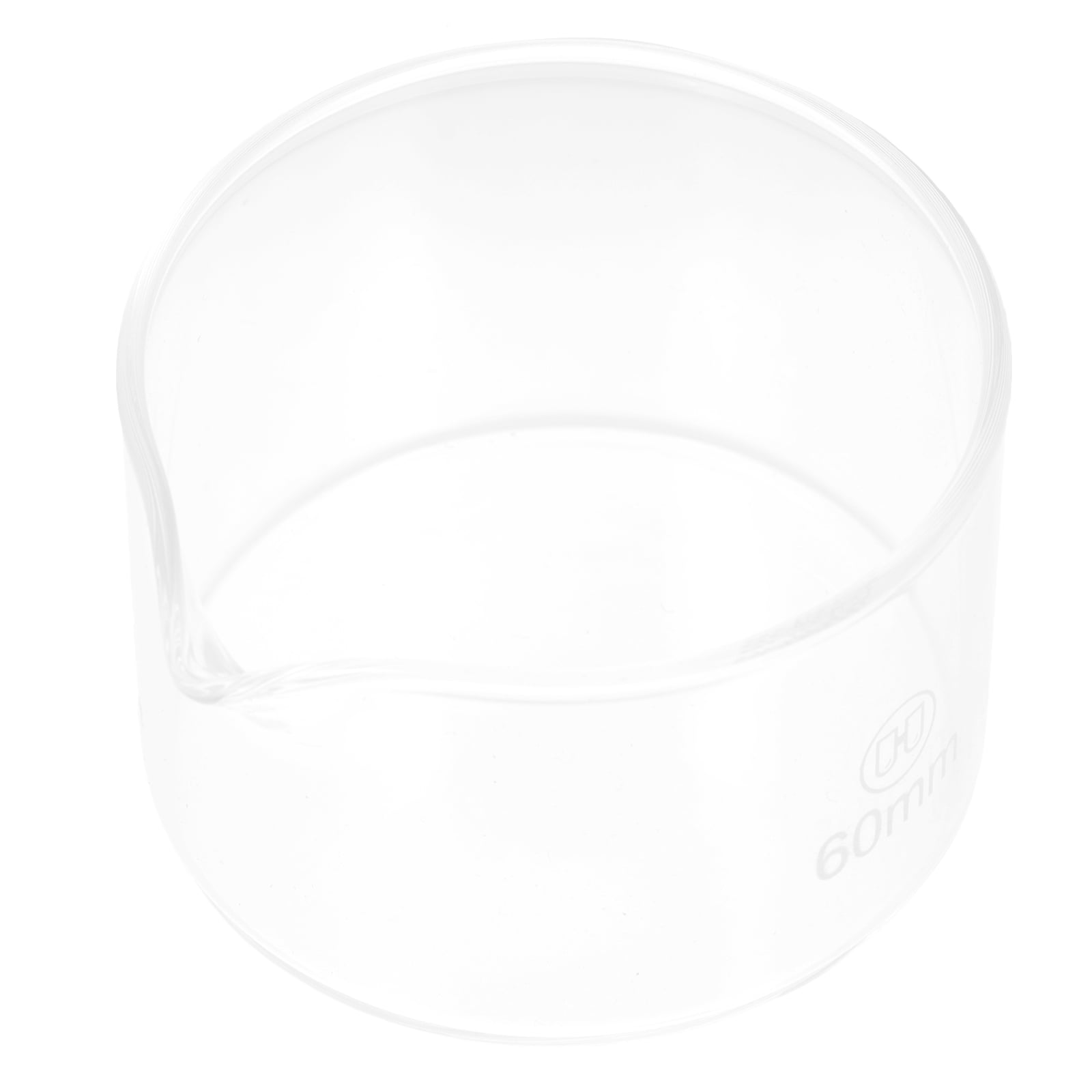 Himition 1 Pc Glass Crystallizing Dish Flat Bottom Container with Spout ...