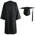 Himition 1 Set Graduation Gown Tassel Hat Graduation Cap and Gown ...