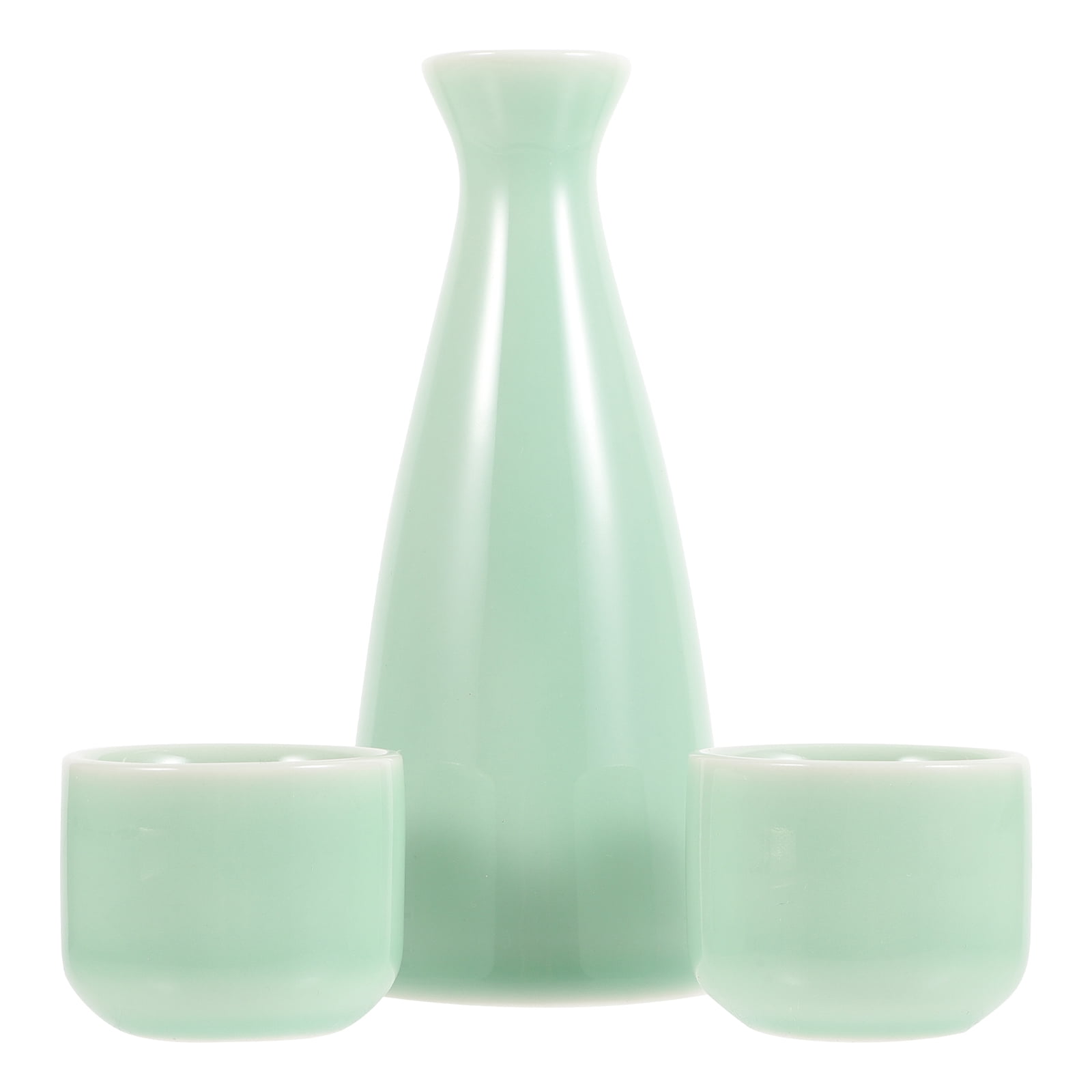 FELTECHELECTR 1 Set Traditional Japanese Sake Set Sake Bottle Cups ...