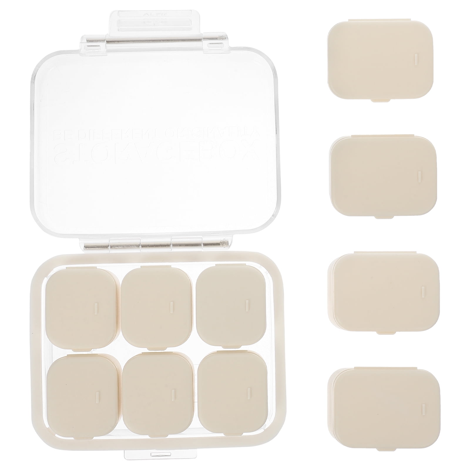 Himition 1 Set of Multi-Compartment Medicine Dispenser Portable ...