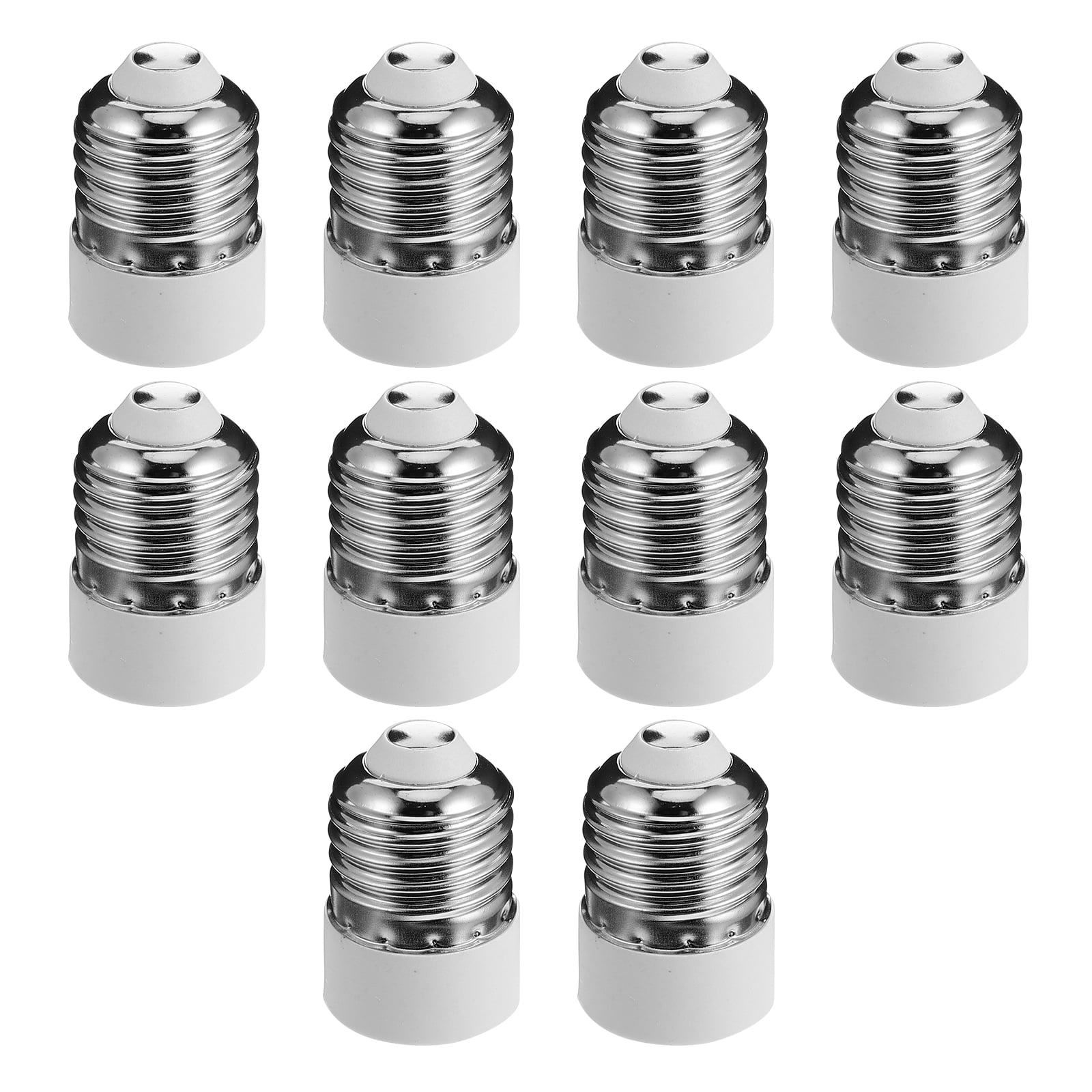 Himition 10 Pcs Screw Lamp Holder Outlet Adapter Handy Socket Plugs ...