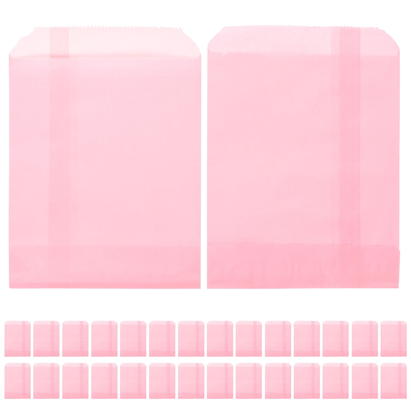 Himition 100Pcs Baking Food Paper Bags Party Favor Bags Cookie Bags ...