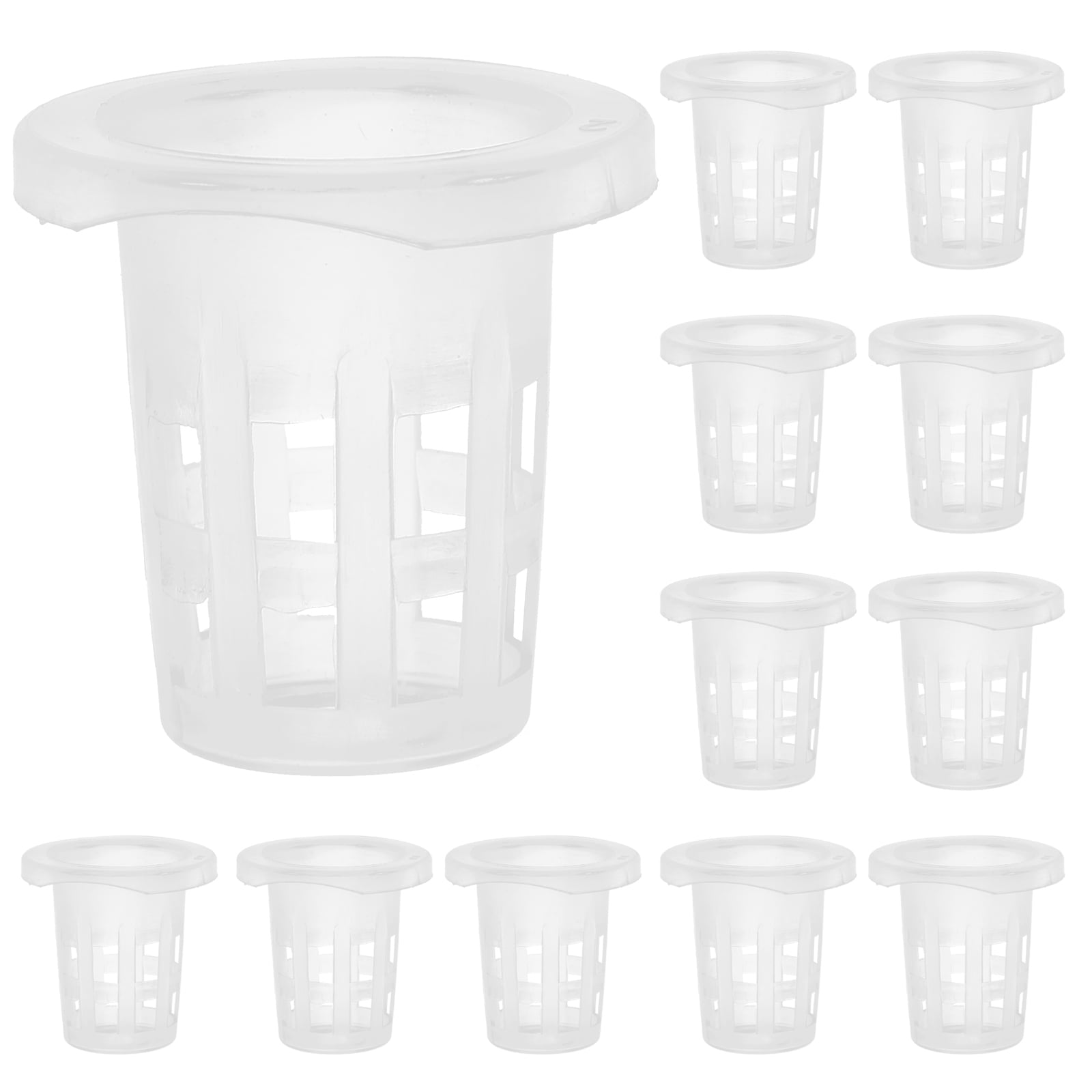 Himition 100Pcs Hydroponic Pots Garden Balcony Planting Net Pots ...