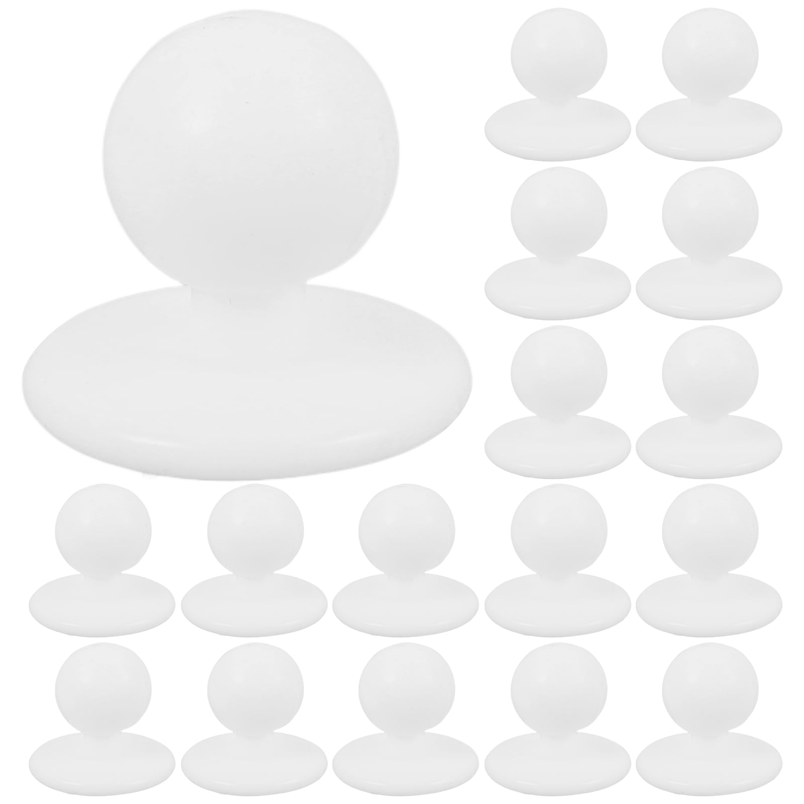 Himition 100pcs Clothes Buttons Chef Buttons Wind Coat Sewing Buttons ...