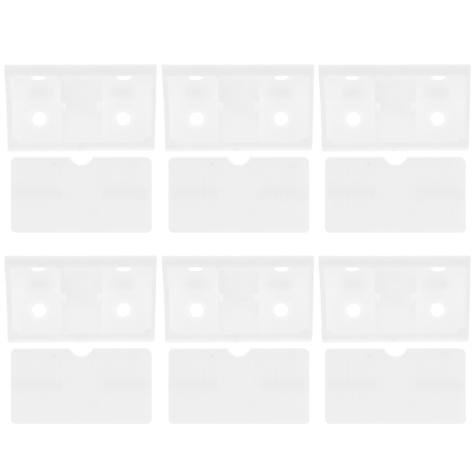 Himition 100pcs Corner Braces Gusset Bracket Fastener Durable Shelf ...