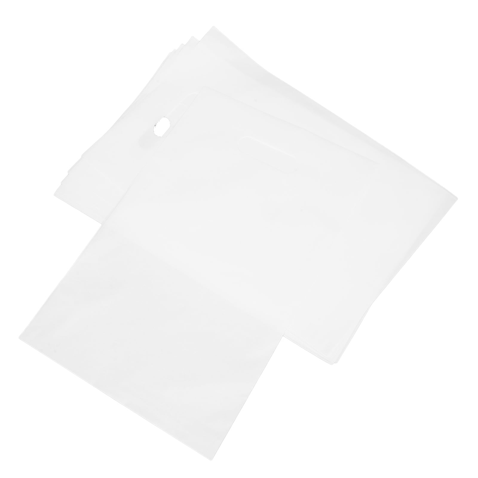 Himition 100pcs Merchandise Bags Retail Plastic Bags Handheld Gift Bags ...