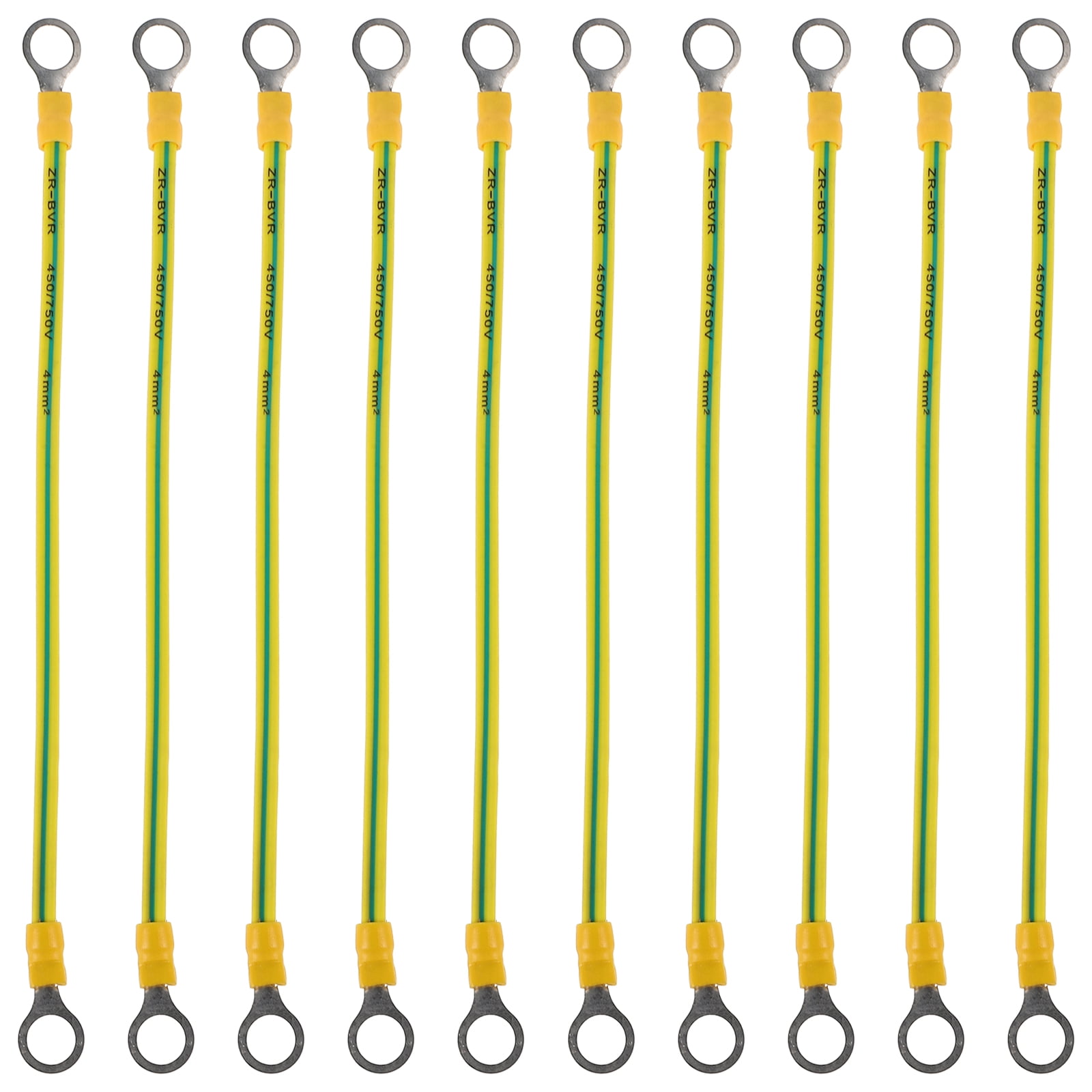 Himition 10pcs Battery Cables Ground Strap Copper Wire Ground Lead Wire ...