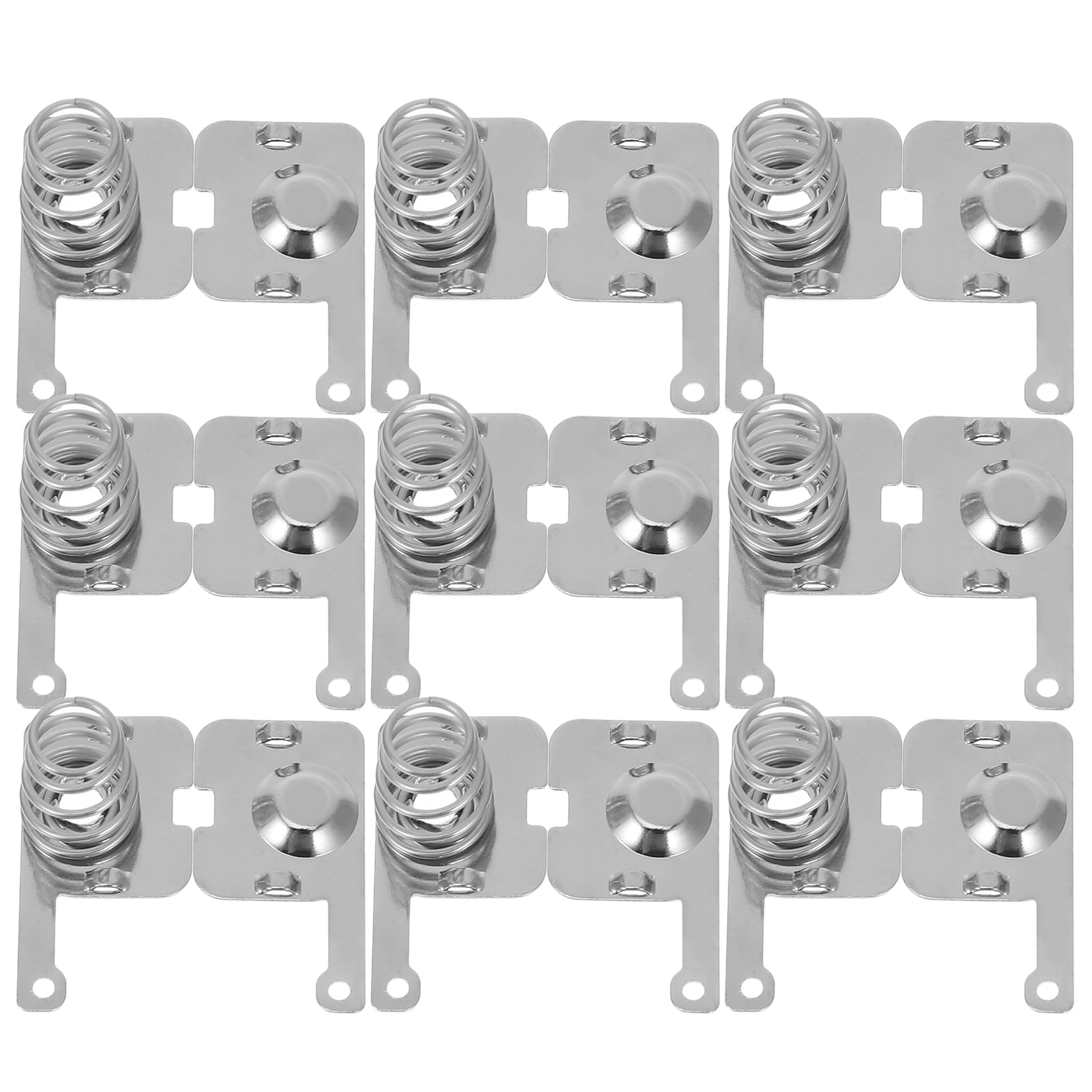 Himition 10pcs Battery Spring Contacts For Positive And Negative ...