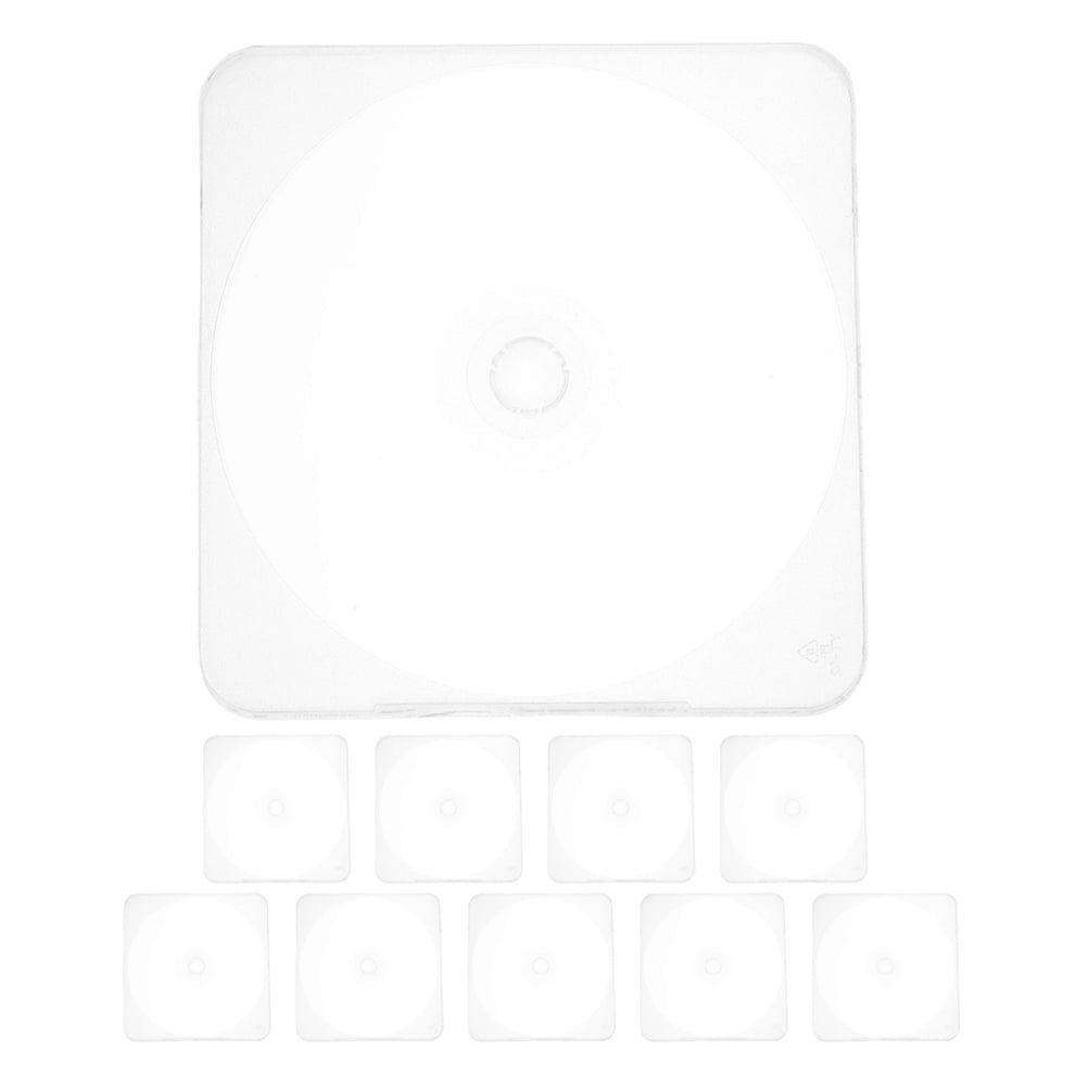 Himition 10pcs CD Packing Cases CD Storage Boxes DVD Carrying Cases DVD ...