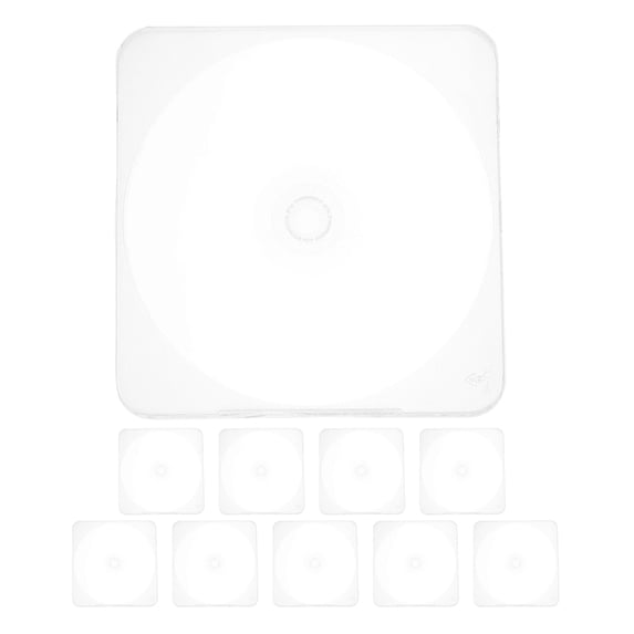 Himition 10pcs CD Packing Cases CD Storage Boxes DVD Carrying Cases DVD ...