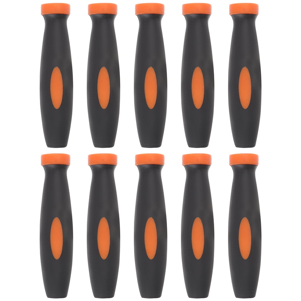Himition 10pcs File Handle Rubber Handles Replacement File Grip Handles ...