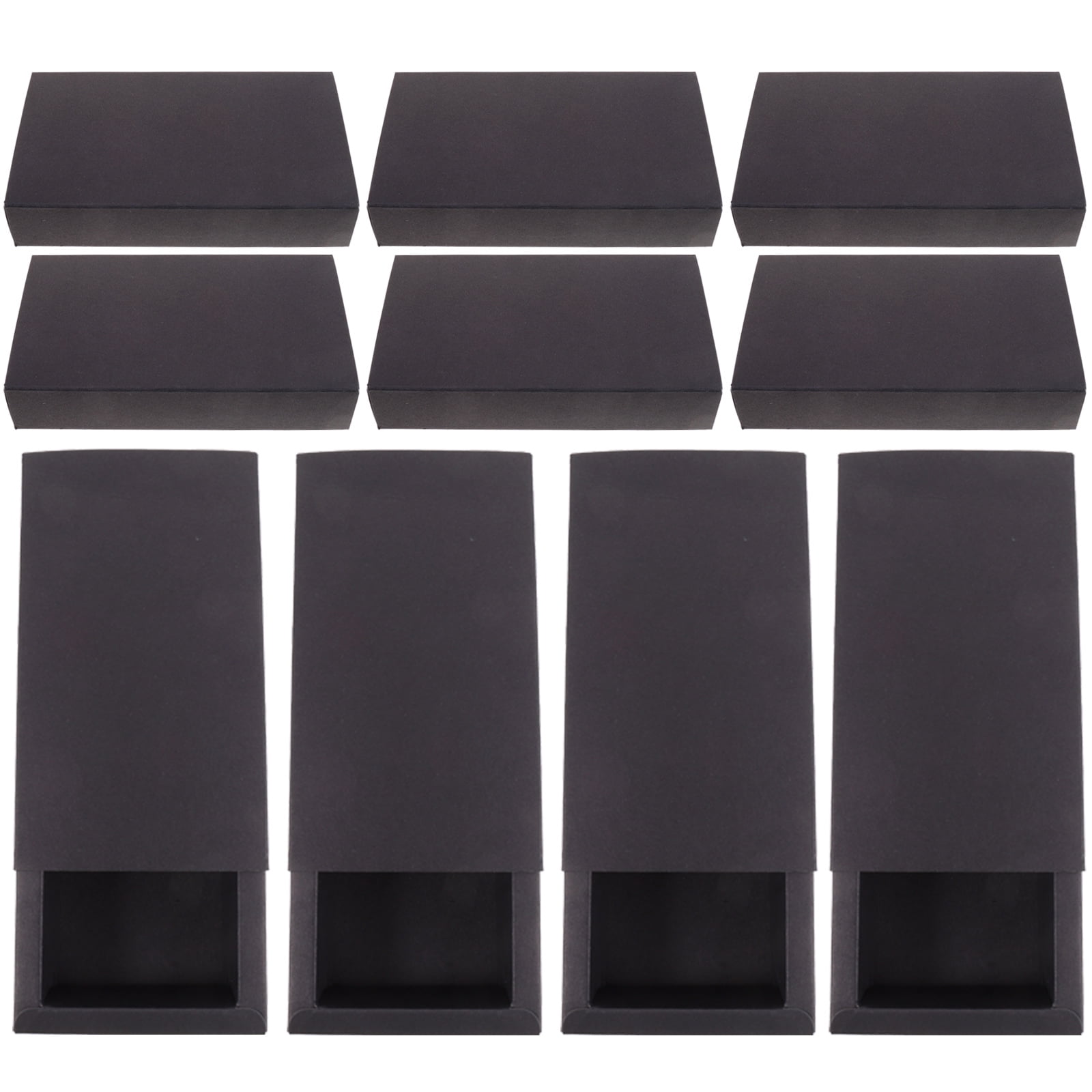 Himition 12pcs Kraft Paper Packing Boxes Drawer Style Packing Cases ...