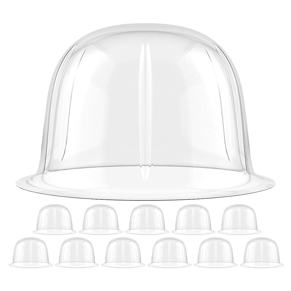 Himition 12pcs Plastic Hat Stand Clear Display Holder Baseball Caps ...