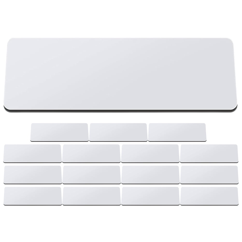Himition 16Pcs Blank Name Tags Blank Name Tag Name Tags Crafting Badges ...