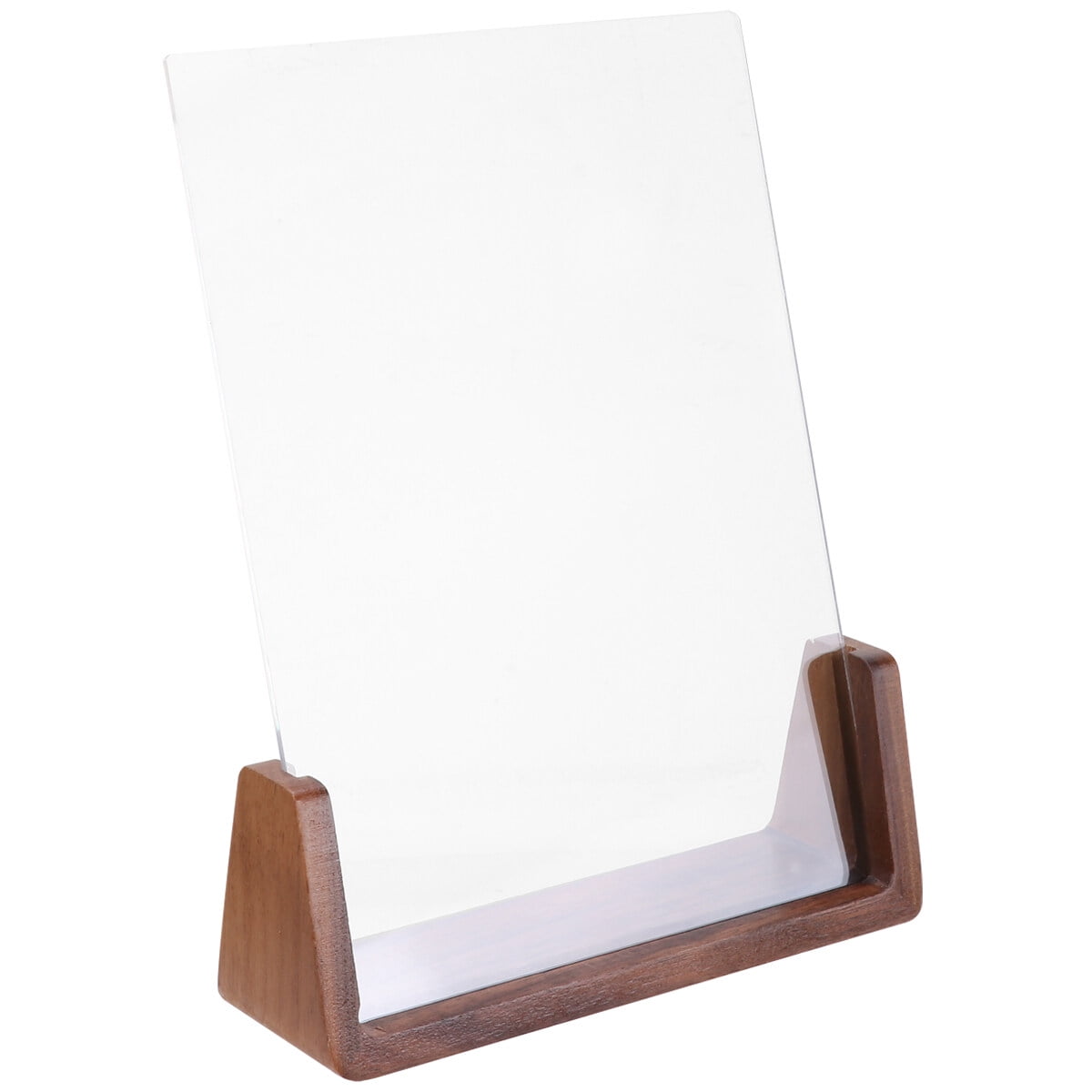 Himition 1Pc 10.5-inch Desktop Vertical U-shape Wooden Photo Frame ...