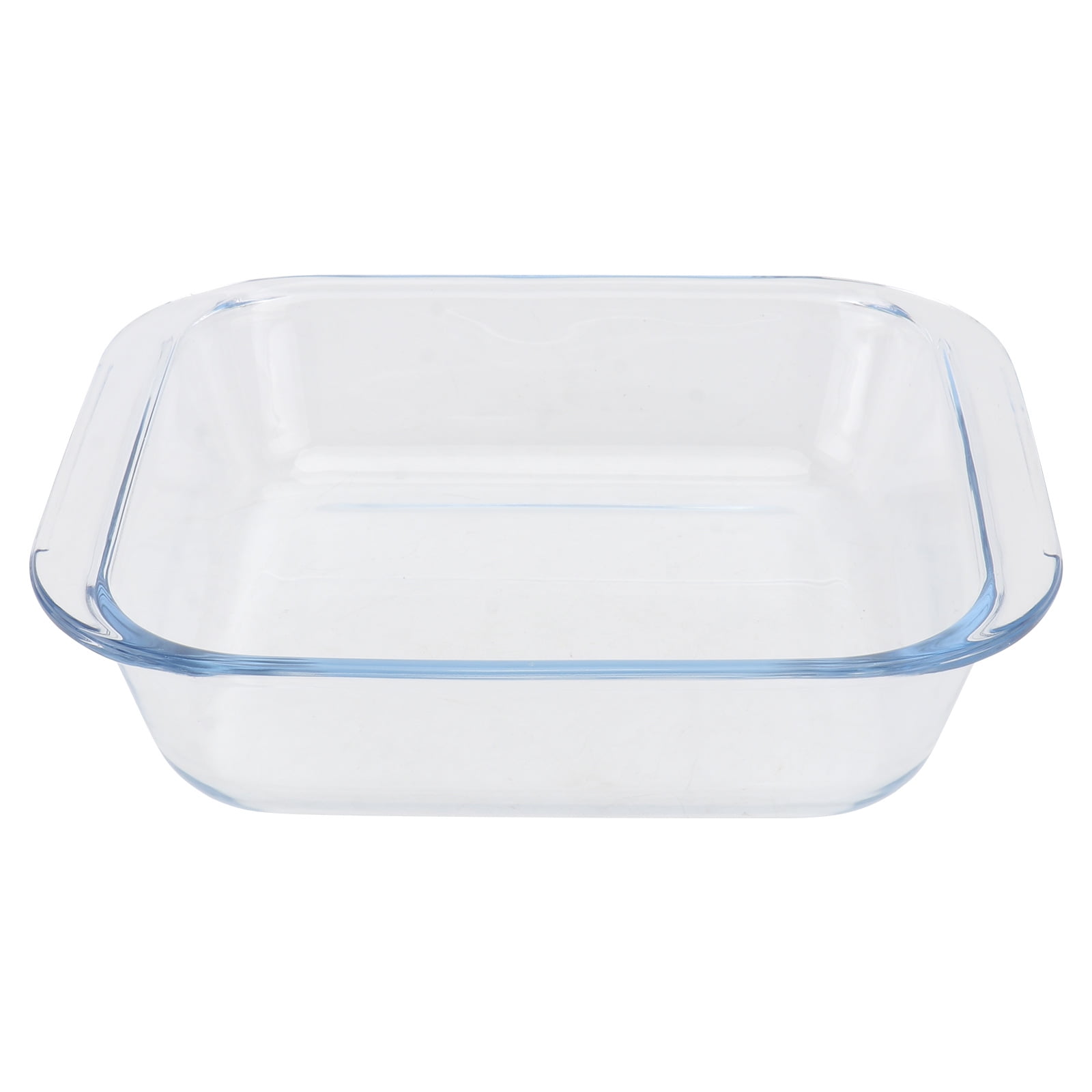 Himition 1Pc Household Glass Food Serving Plate Oven Steamed Fish Dish ...