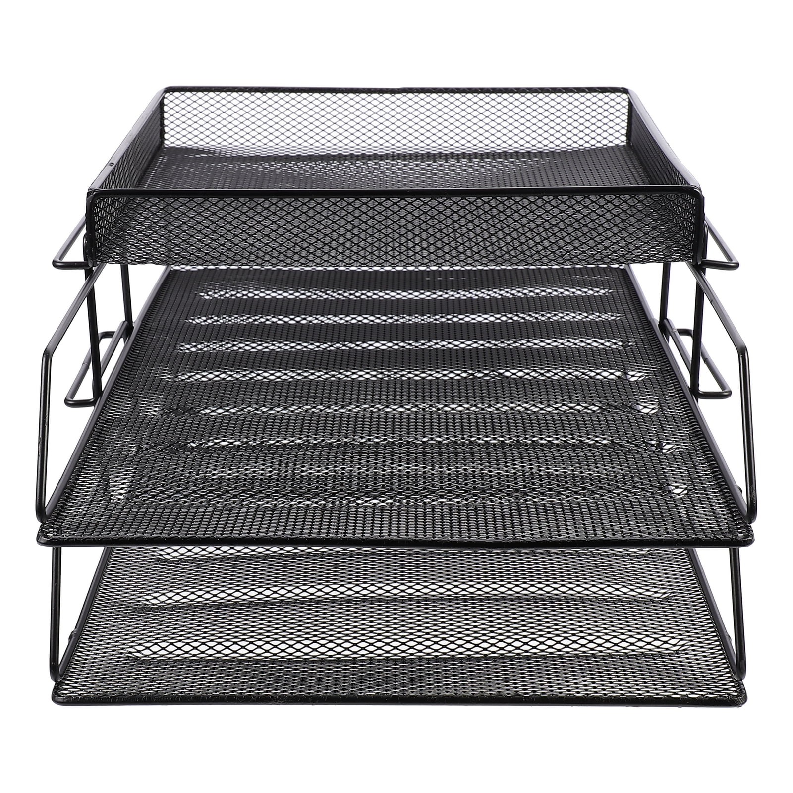 Himition 1Pc Multi-layer File Rack Office Desktop Documents Storage ...