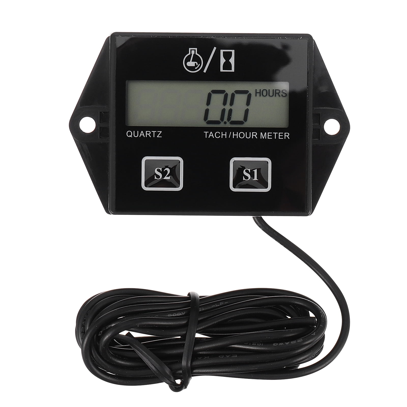 Himition 1pc Inductive Tachometer Motorcycle Digital Timer Engine ...