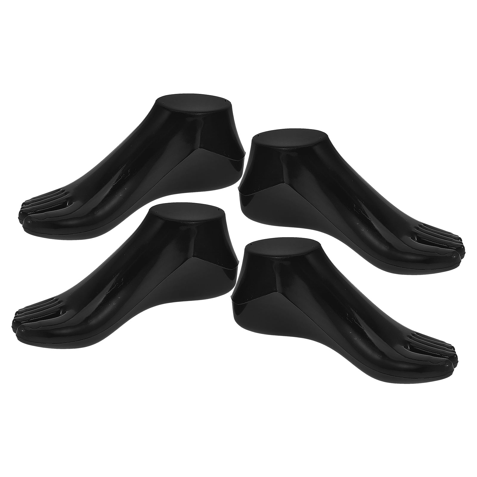 MLINS 2 Pairs Adult Shoe Display Inserts Foot Models Sock Holders ...