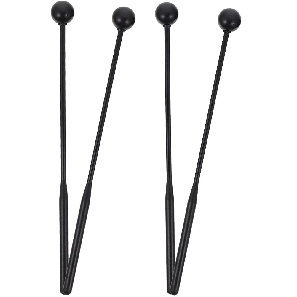 Himition 2 Pairs of Plastic Rubber Xylophone Mallets Percussion ...