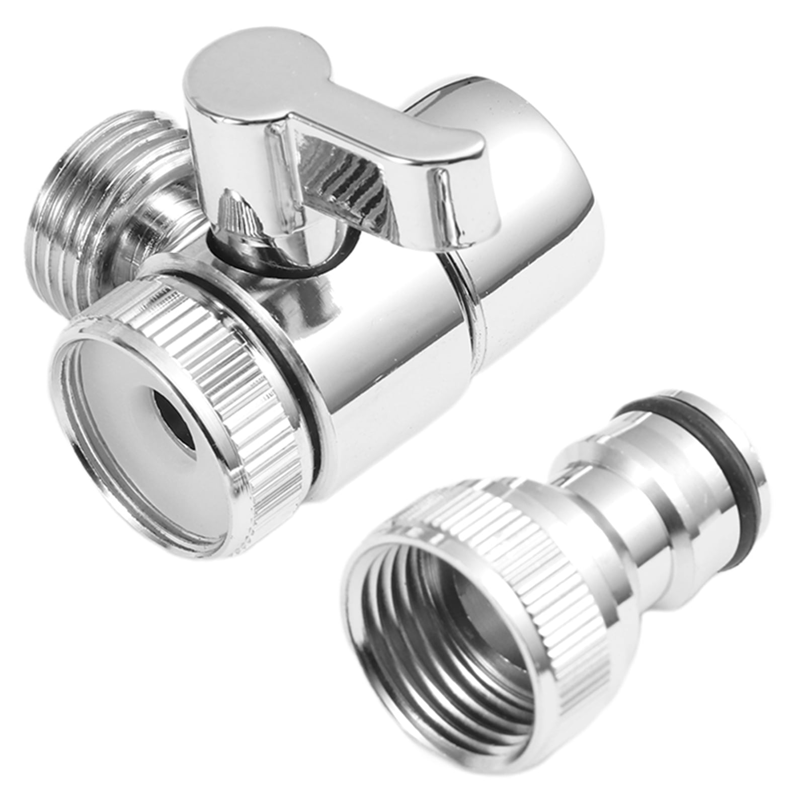 Himition 2 Pcs Faucet Two Ways Automatic Washing Machine Inlet Pipe ...