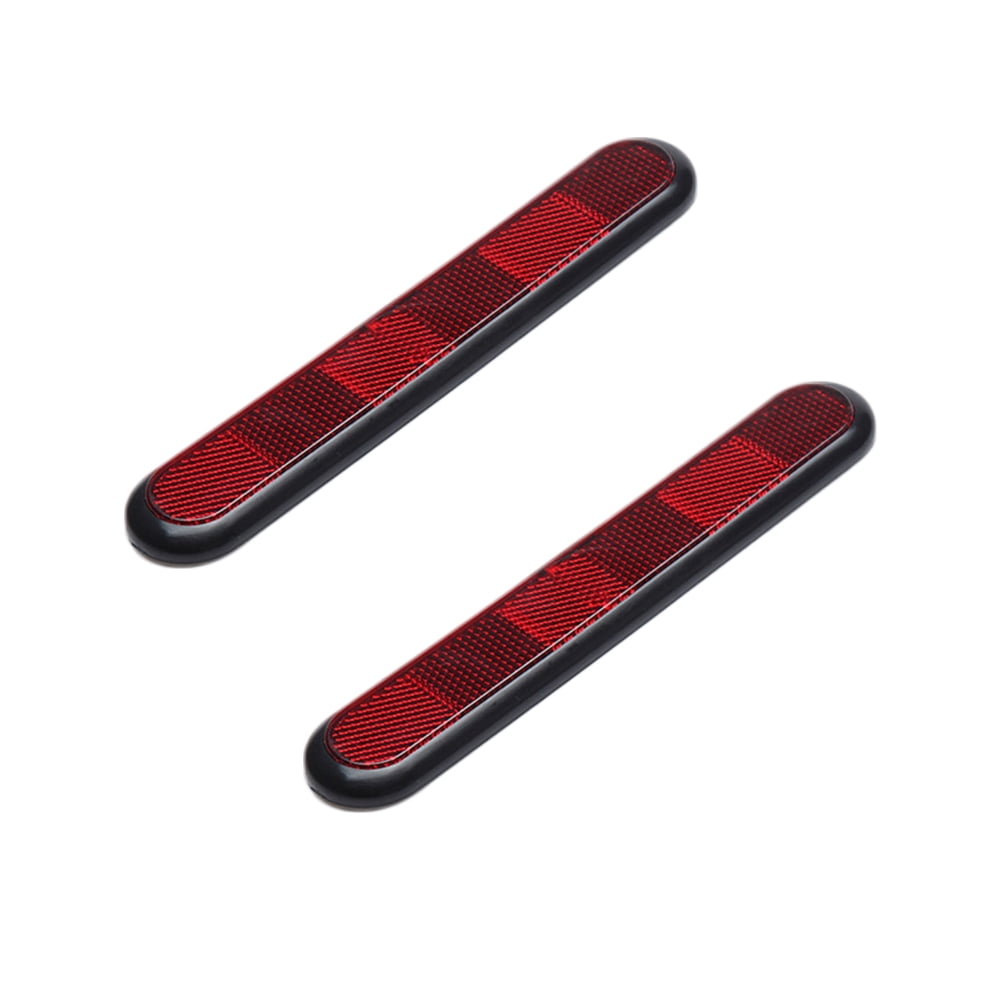 Himition 2 Pcs High Brightness Warning Reflection Stickers PVC Rear ...