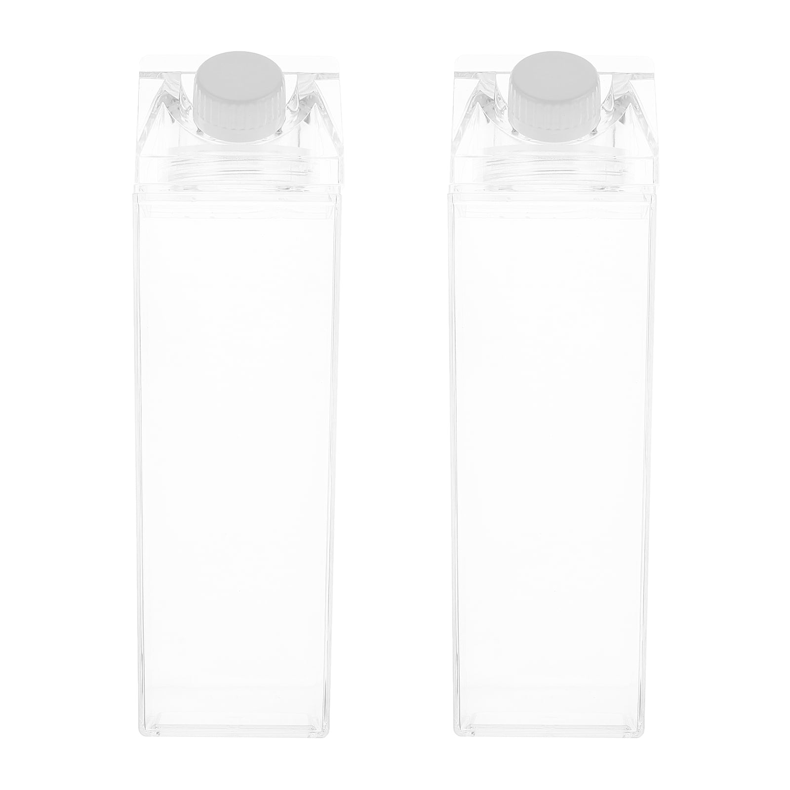 FELTECHELECTR Drinking Cup Clear Milk Container Leakproof For Travel ...