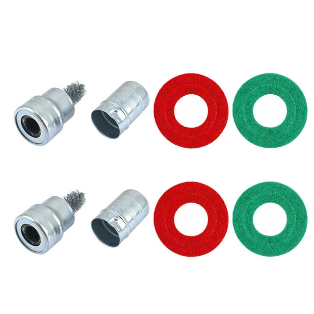 Himition 2 Sets Car Battery Terminal Connector Cleaner Brush Hand Clean ...