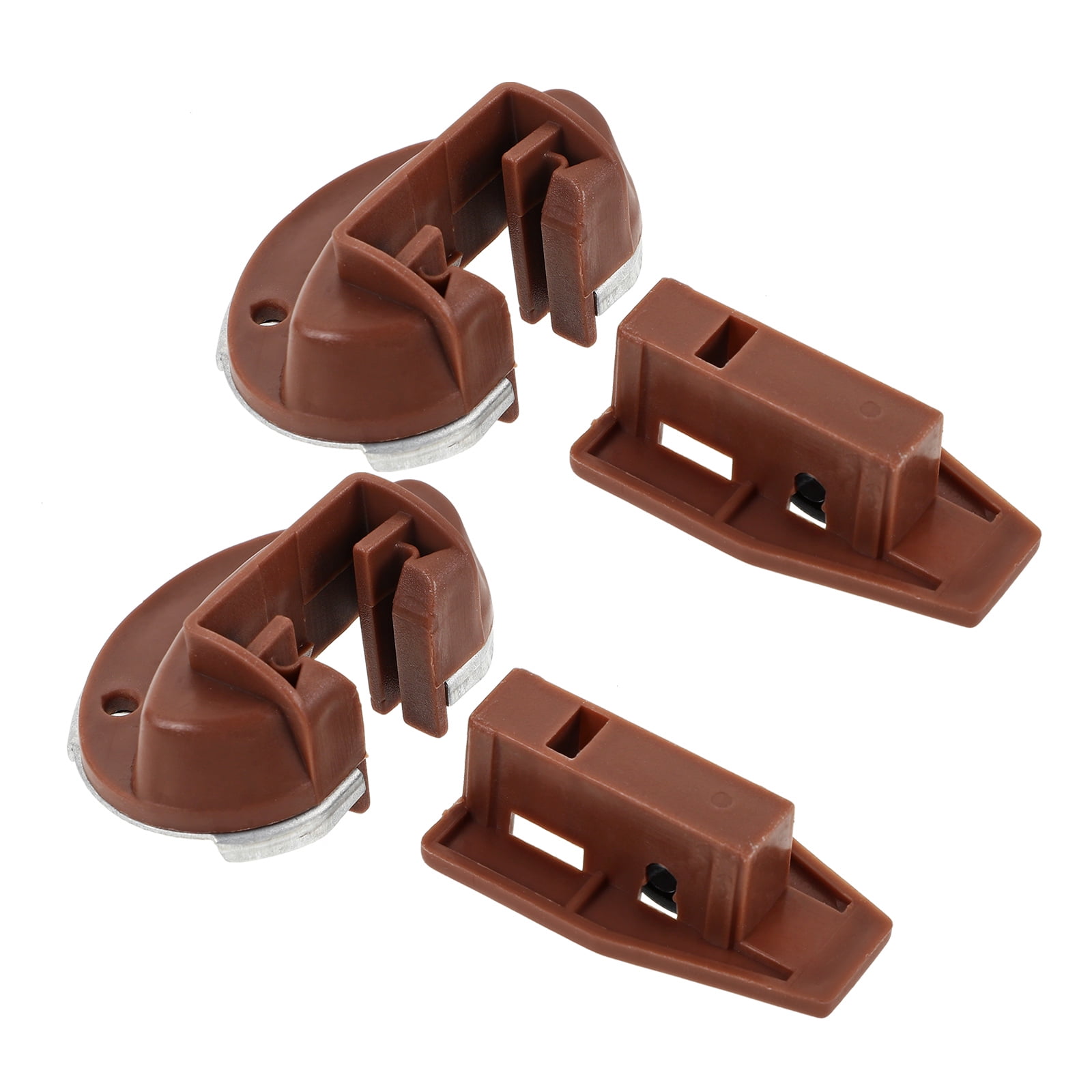 Himition 2 Sets Drawer Slides Stops Dresser Drawer Guide Track Slide ...