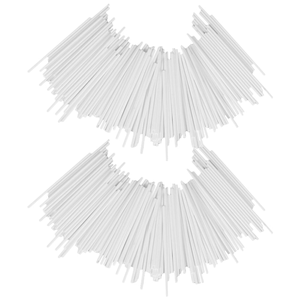 Himition 200pcs Lollipop Supporting Paper Sticks Candy Treat Making ...